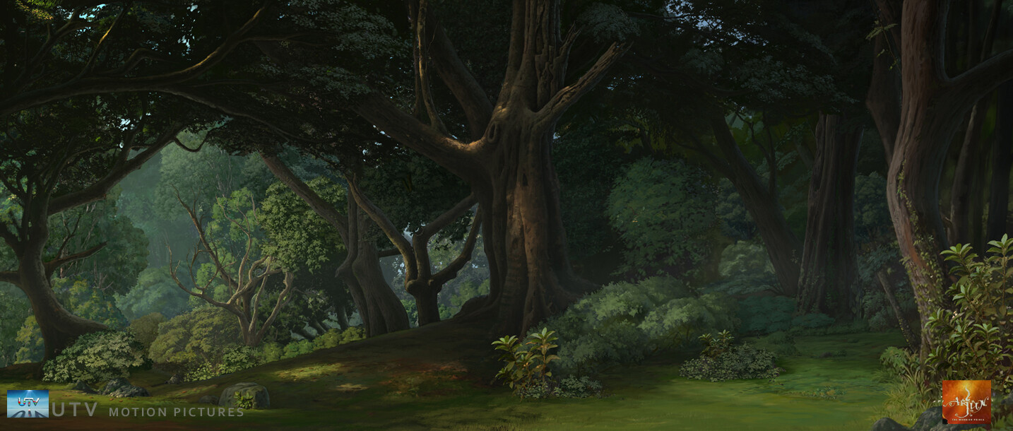 ArtStation - Arjun the warrior prince- Matte painting