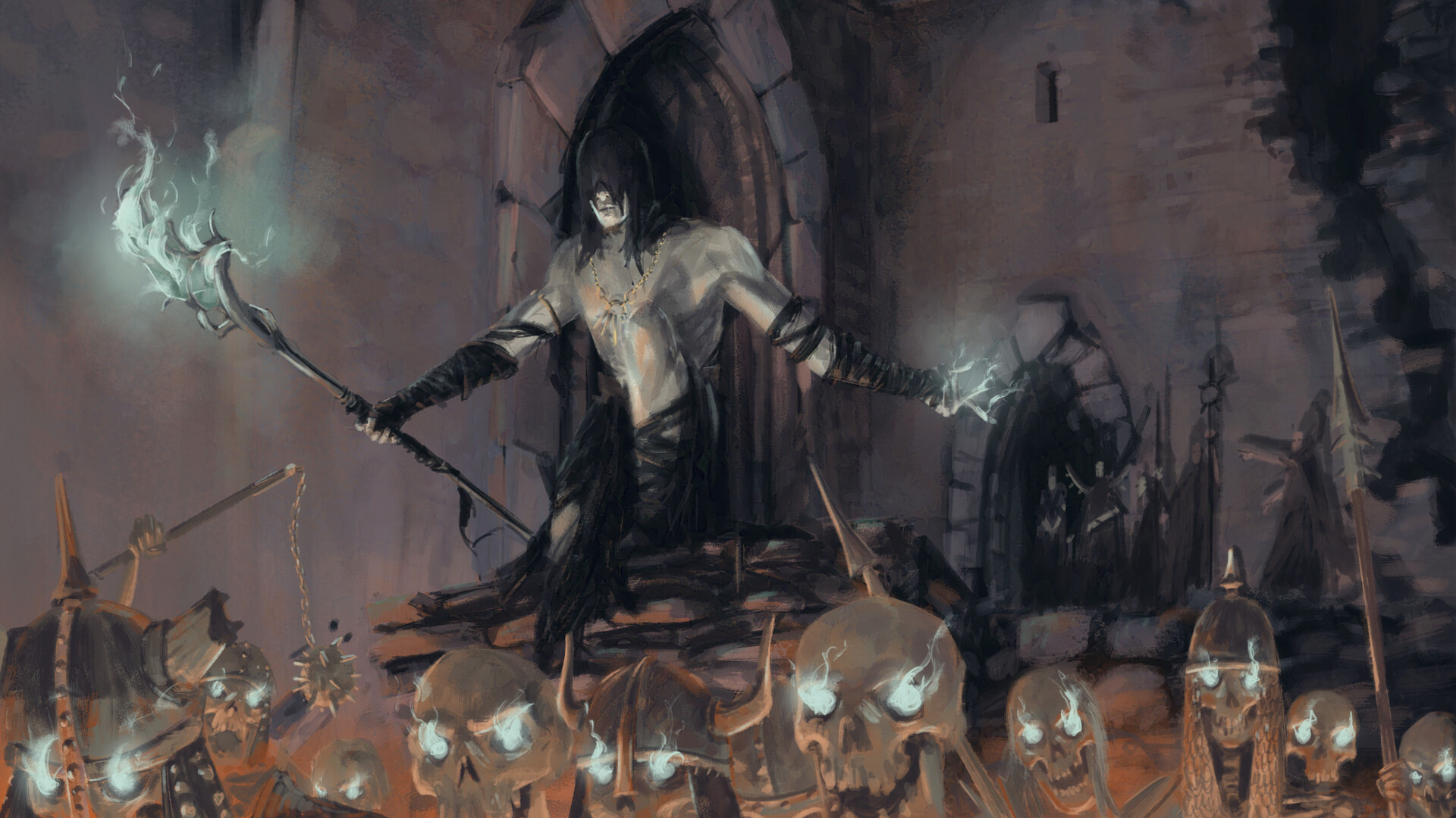 ArtStation - Summoning of the dead