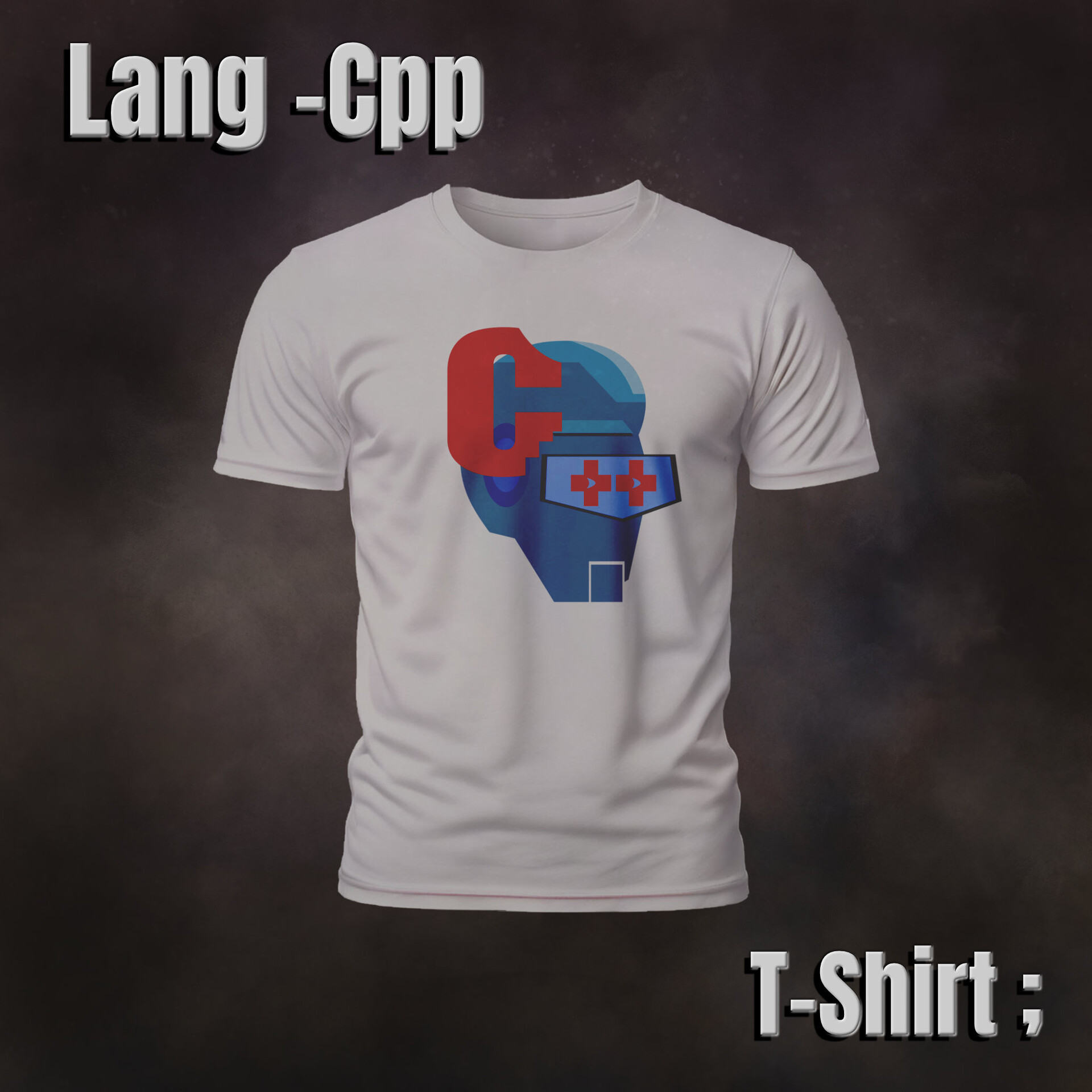 ArtStation - Logo Design - Lang Cpp - T-Shirt - T1