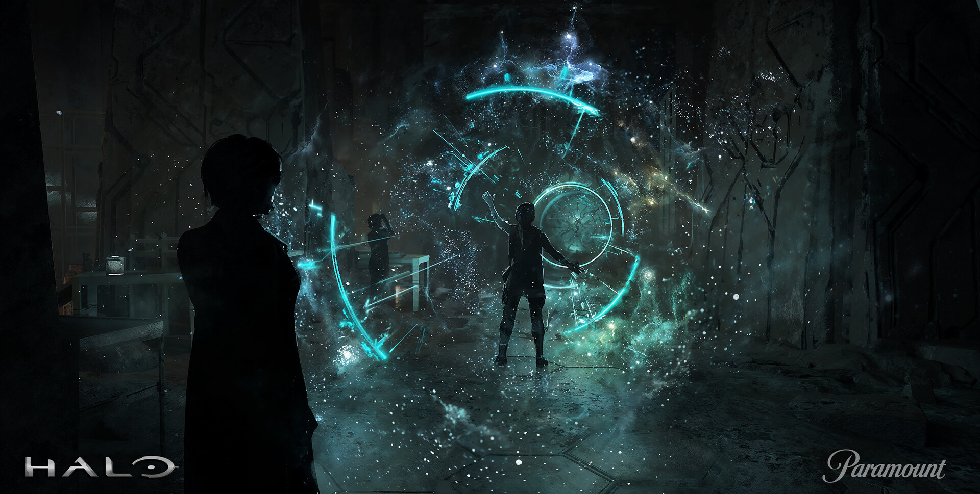 Franklin Chan - Halo Forerunners Ruins Star Map