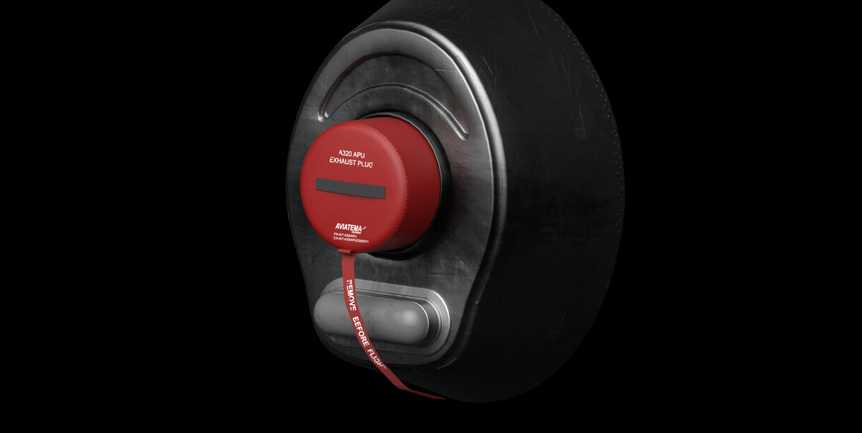 ArtStation - Airbus A320 APU