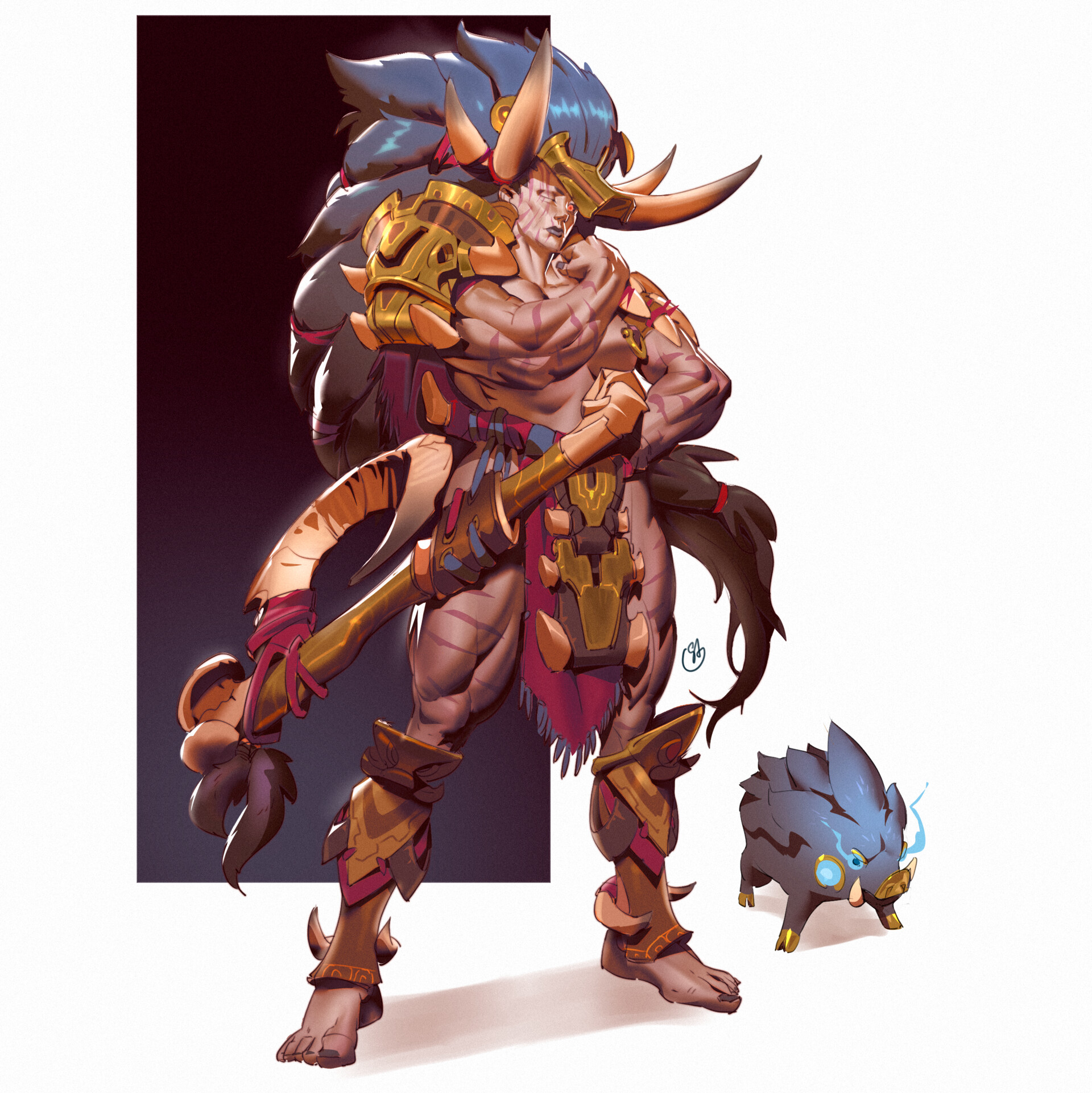 ArtStation - The Hog Queen