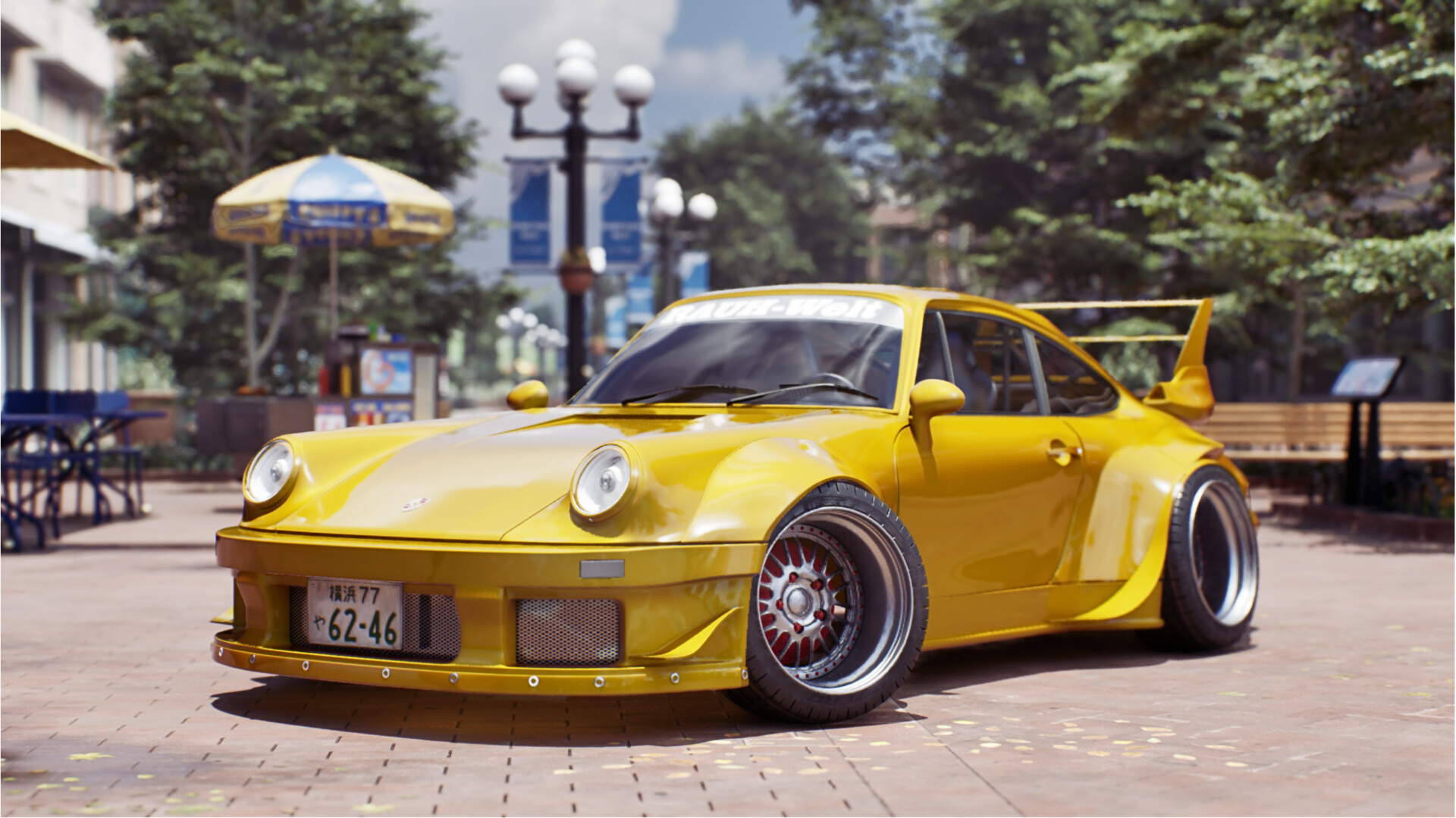 ArtStation - RWB Porsche Turbo