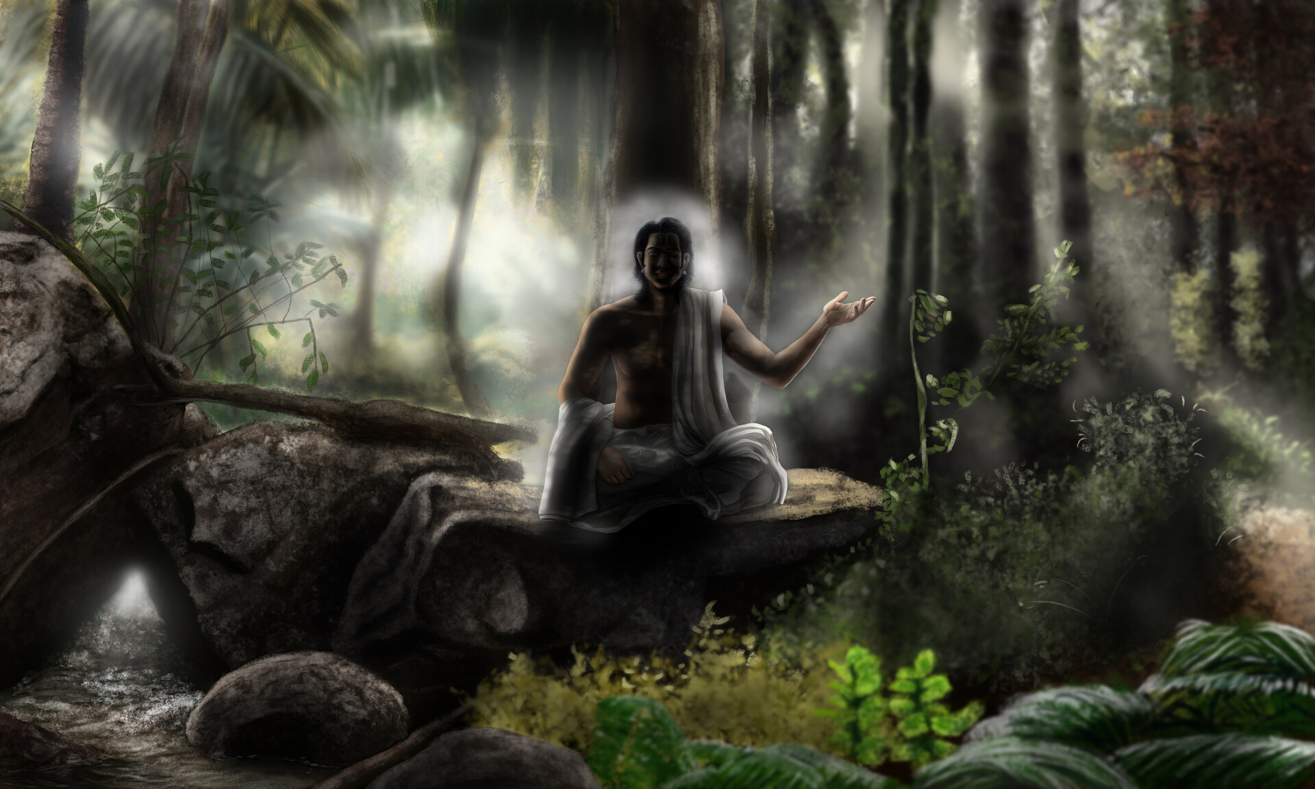 ArtStation - shree chakradhar swami maharaj