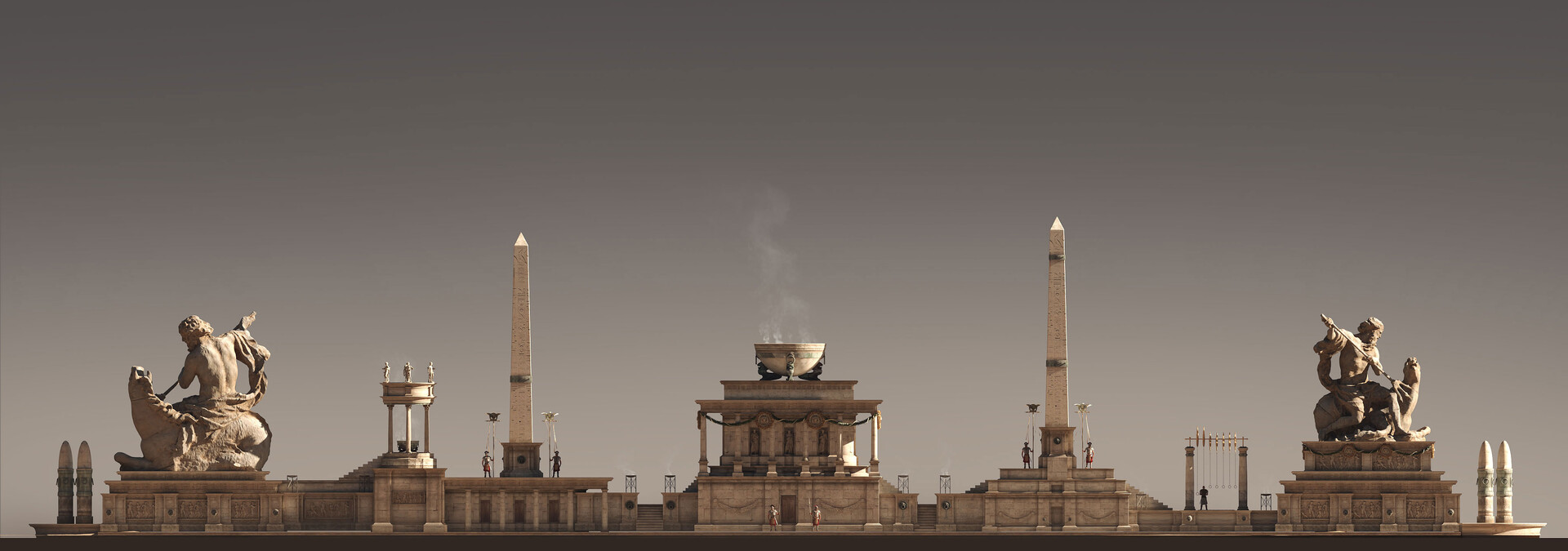 Armando Savoia Concept Artist - THOSE ABOUT TO DIE - Circus Maximus