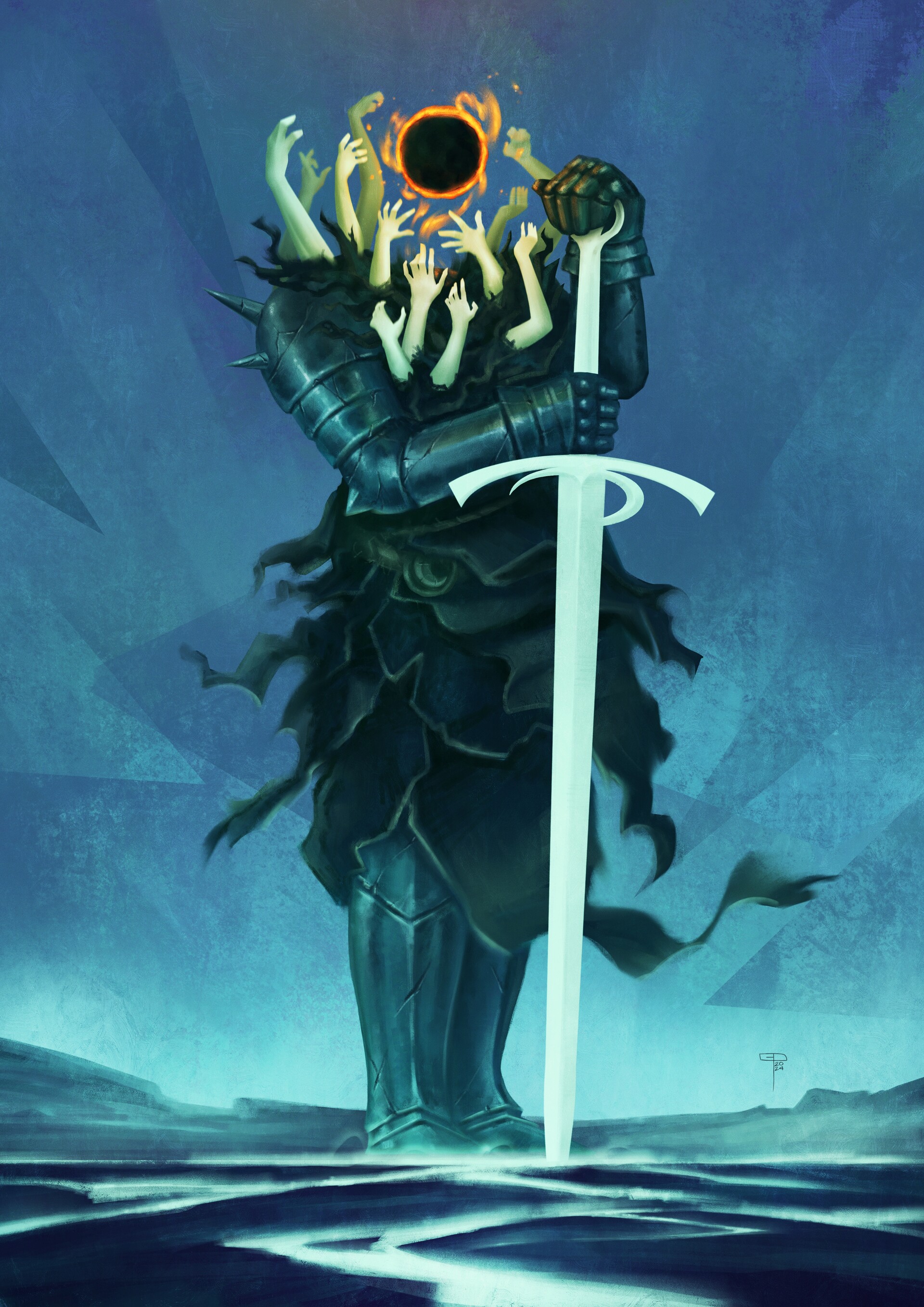 ArtStation - The Eclipse's Herald - draw this in your style