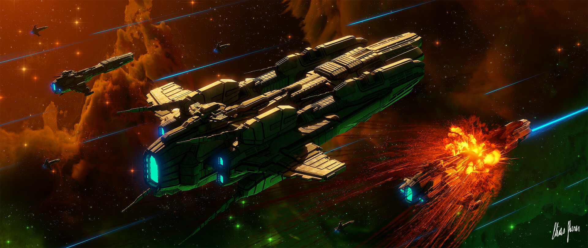 ArtStation - Opening Shot