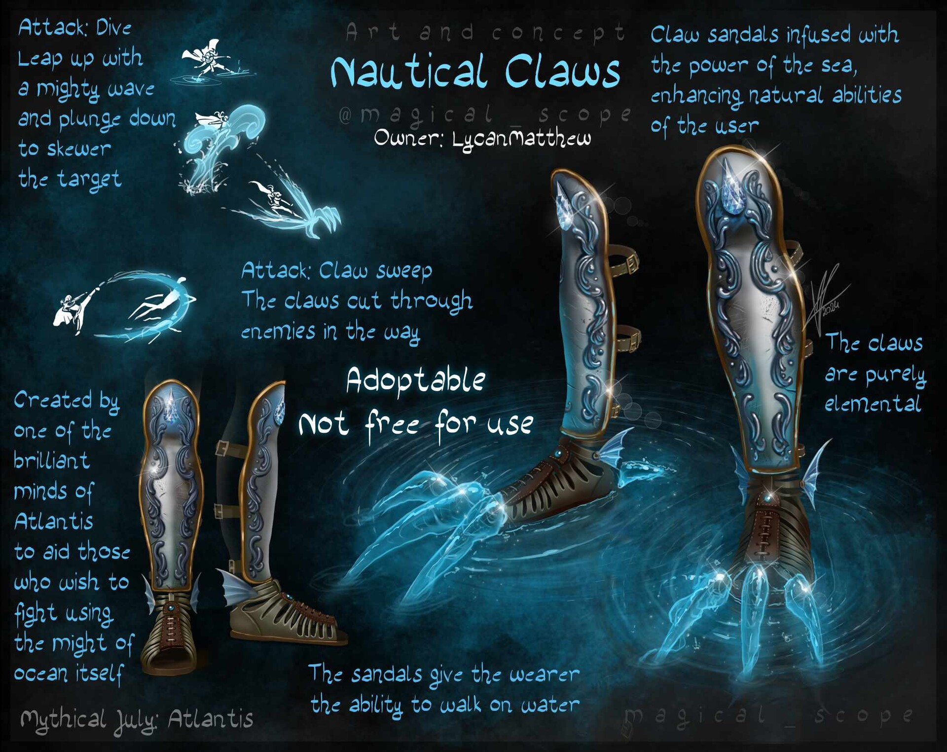 Magical Kaleidoscope - Nautical Claws