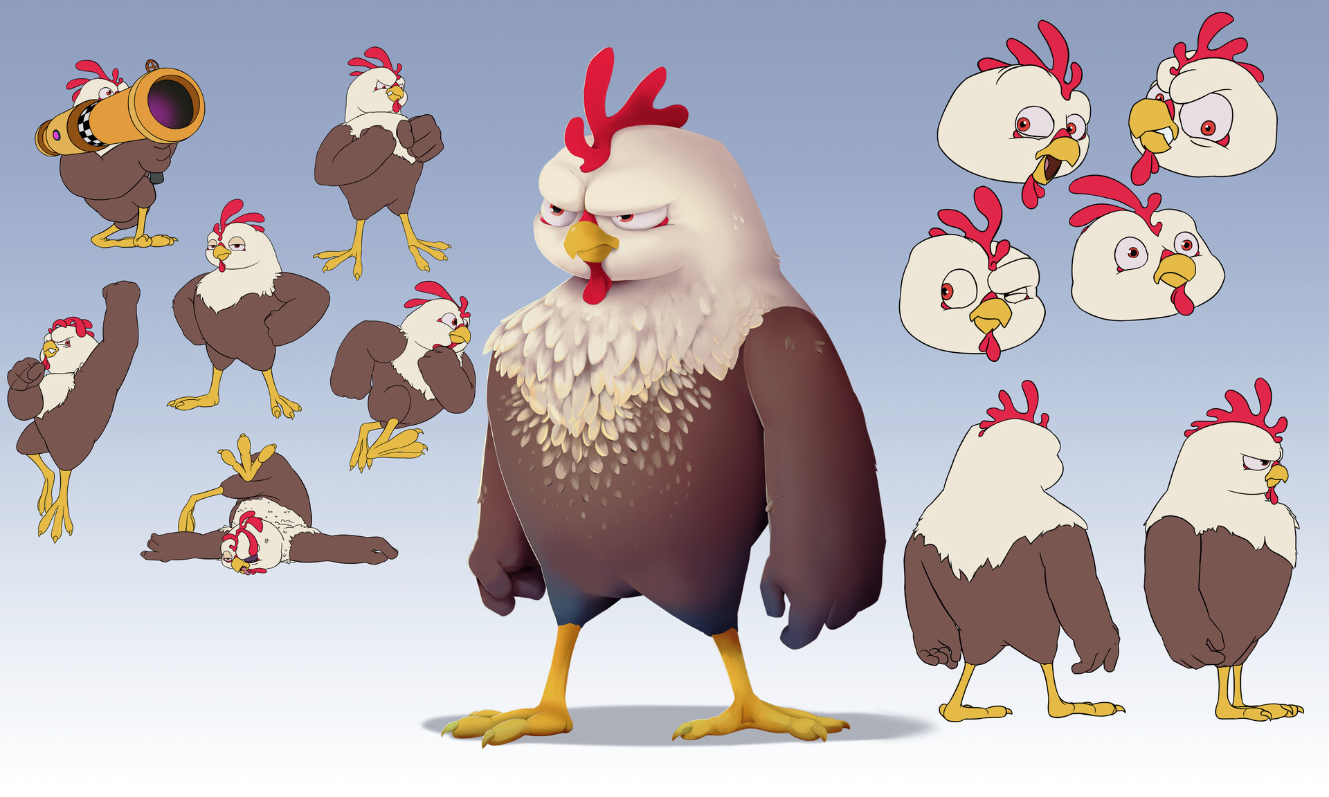 ArtStation - Rooster Concept