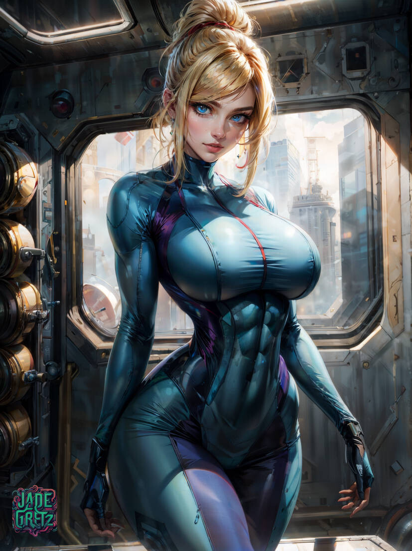 ArtStation - Samus Aran: Galactic Heroine by Jade Gretz