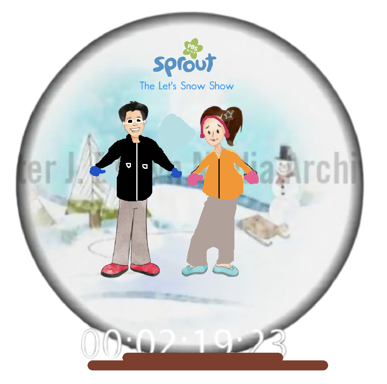 ArtStation - Sprout digital art - The Let's Snow Show poster