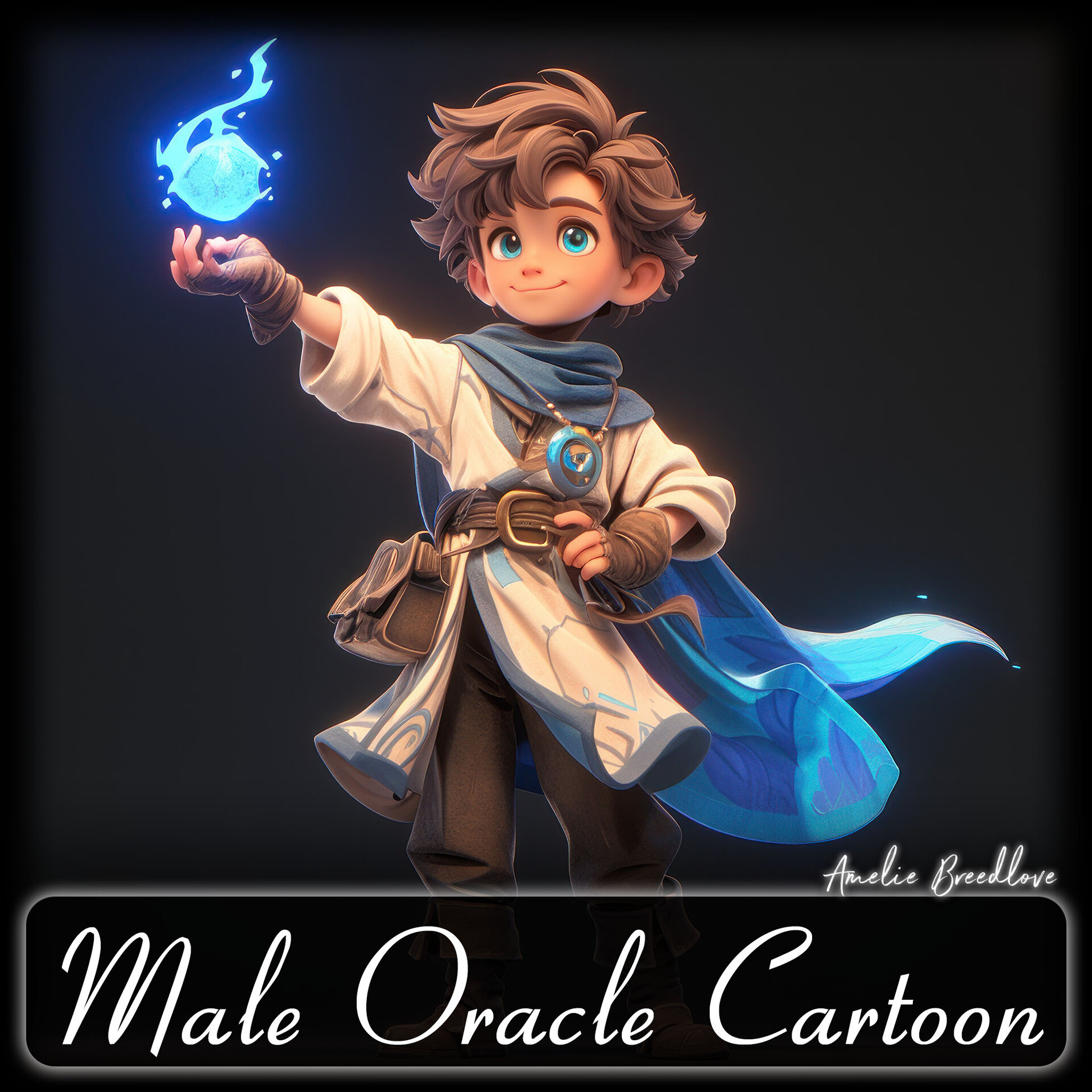ArtStation - 200 Male Oracle Cartoon (Full Body) Reference Pack | 4K | v.74