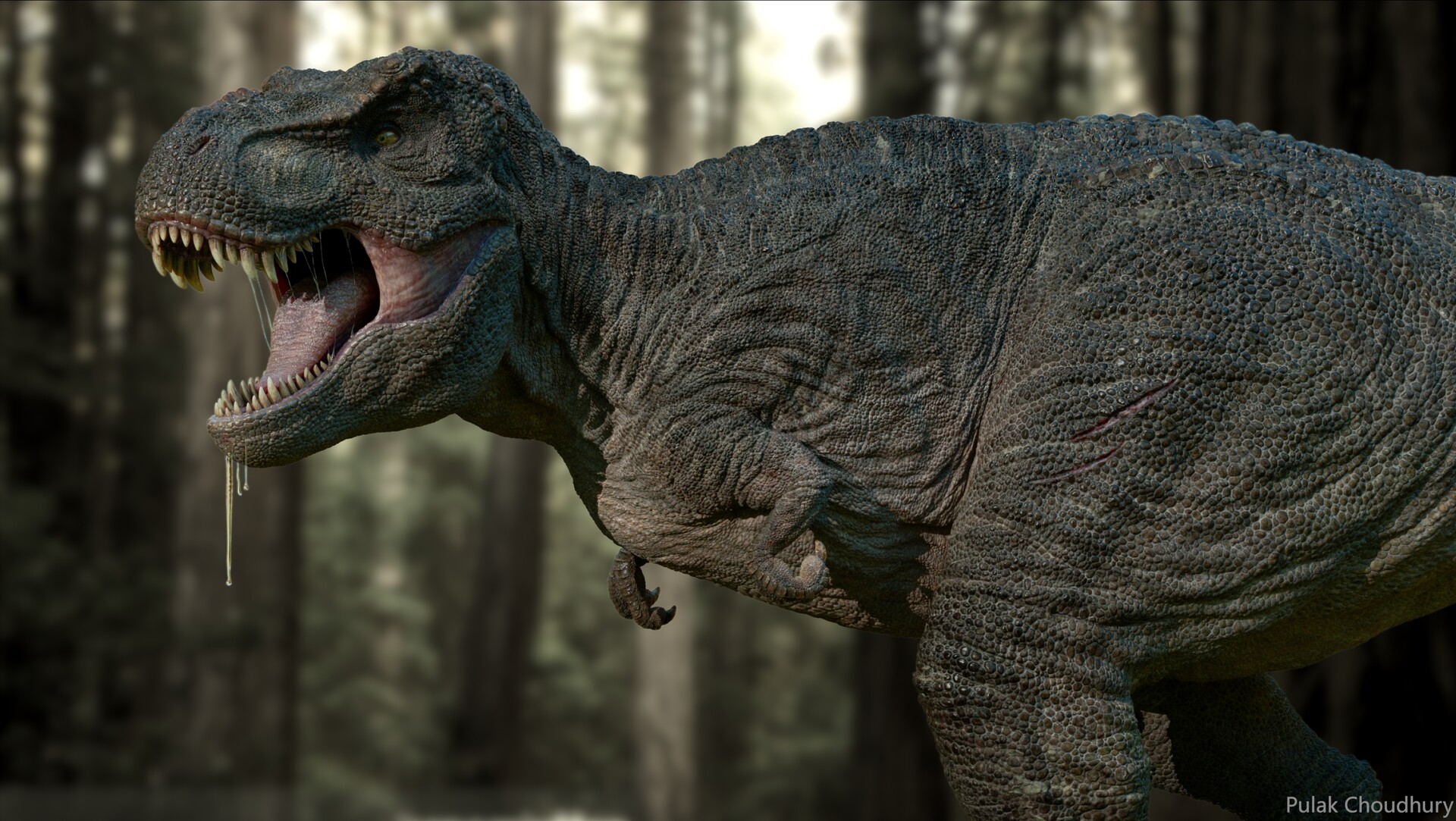 ArtStation - T-Rex (King of creature)