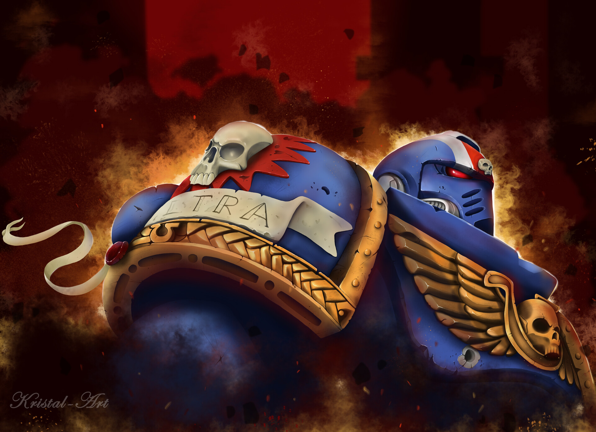 ArtStation - Warhammer 40000. Demetrian Titus