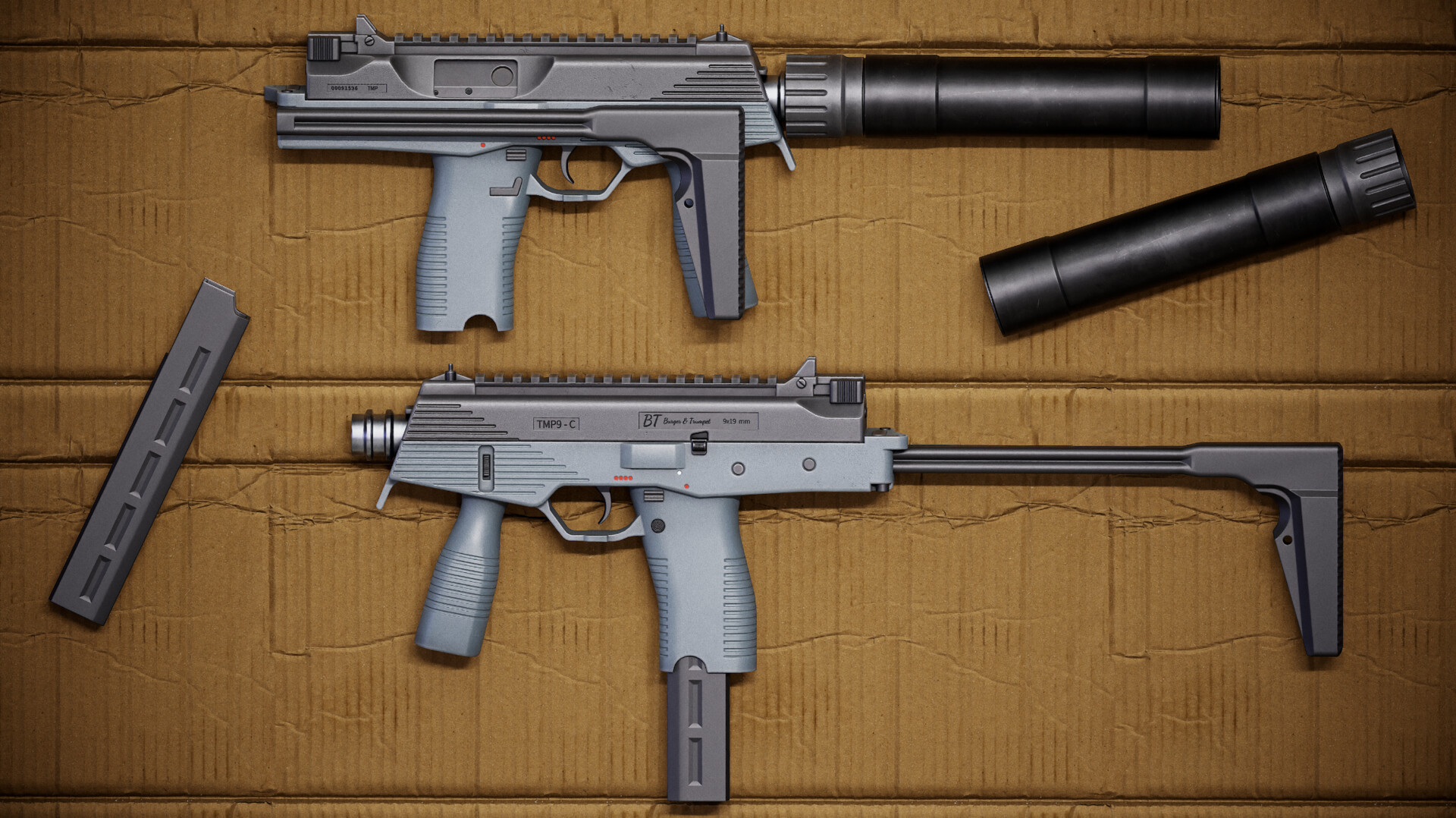 Armory 3D - B&T TP9 SMG (MP9)