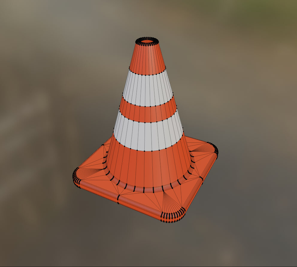 ArtStation - Traffic cone