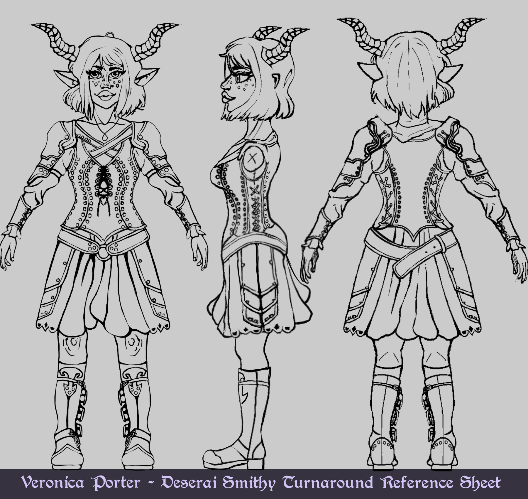 Veronica Porter - Deserai Smithy, Assassin Blacksmith High Resolution ...