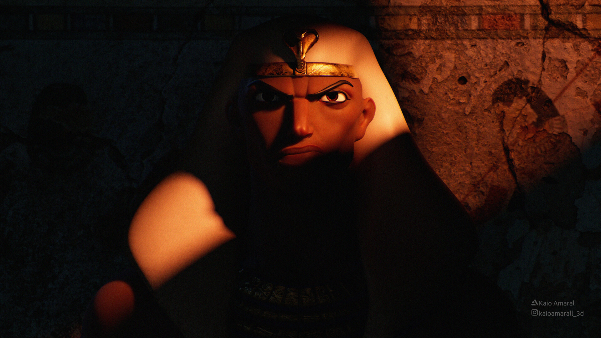 ArtStation - Ramsés II - Prince of Egypt Fan Art