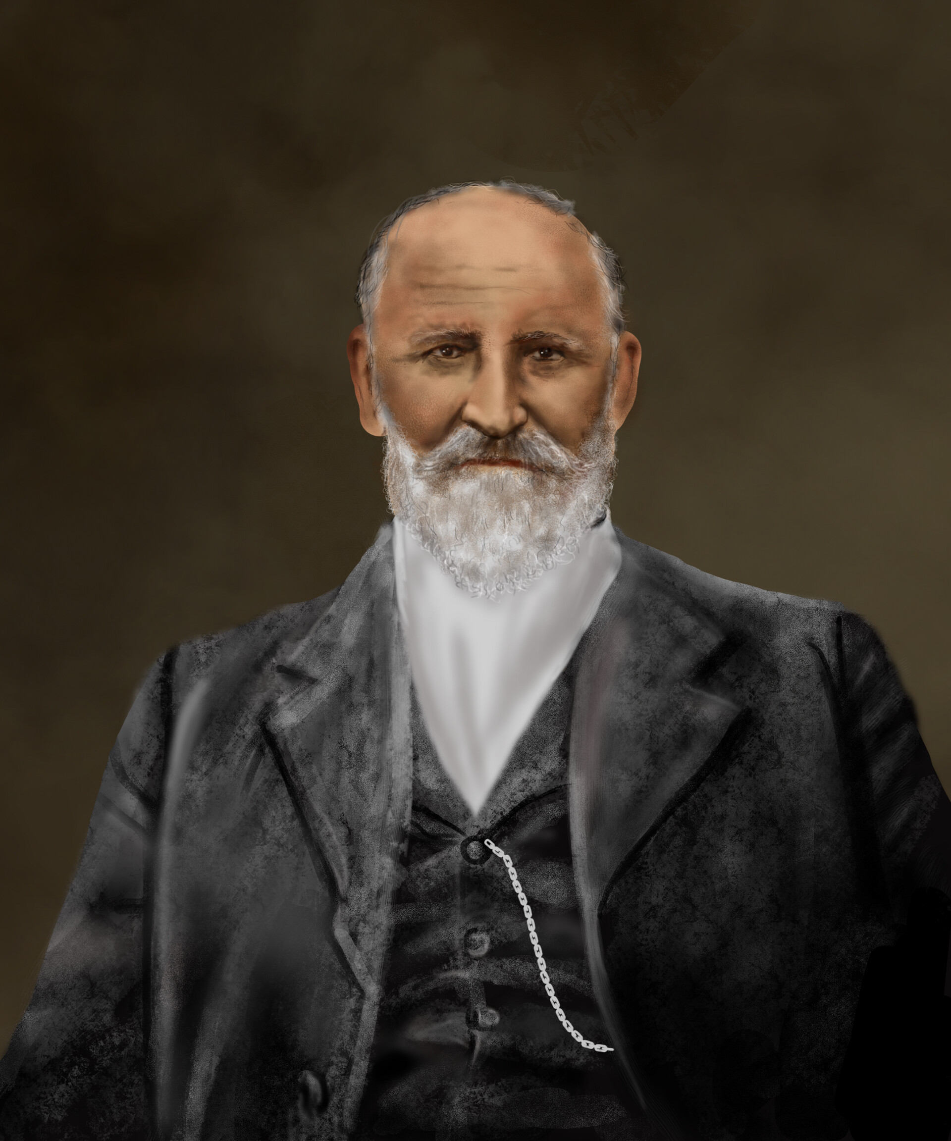 ArtStation - Old Man Portrait Art