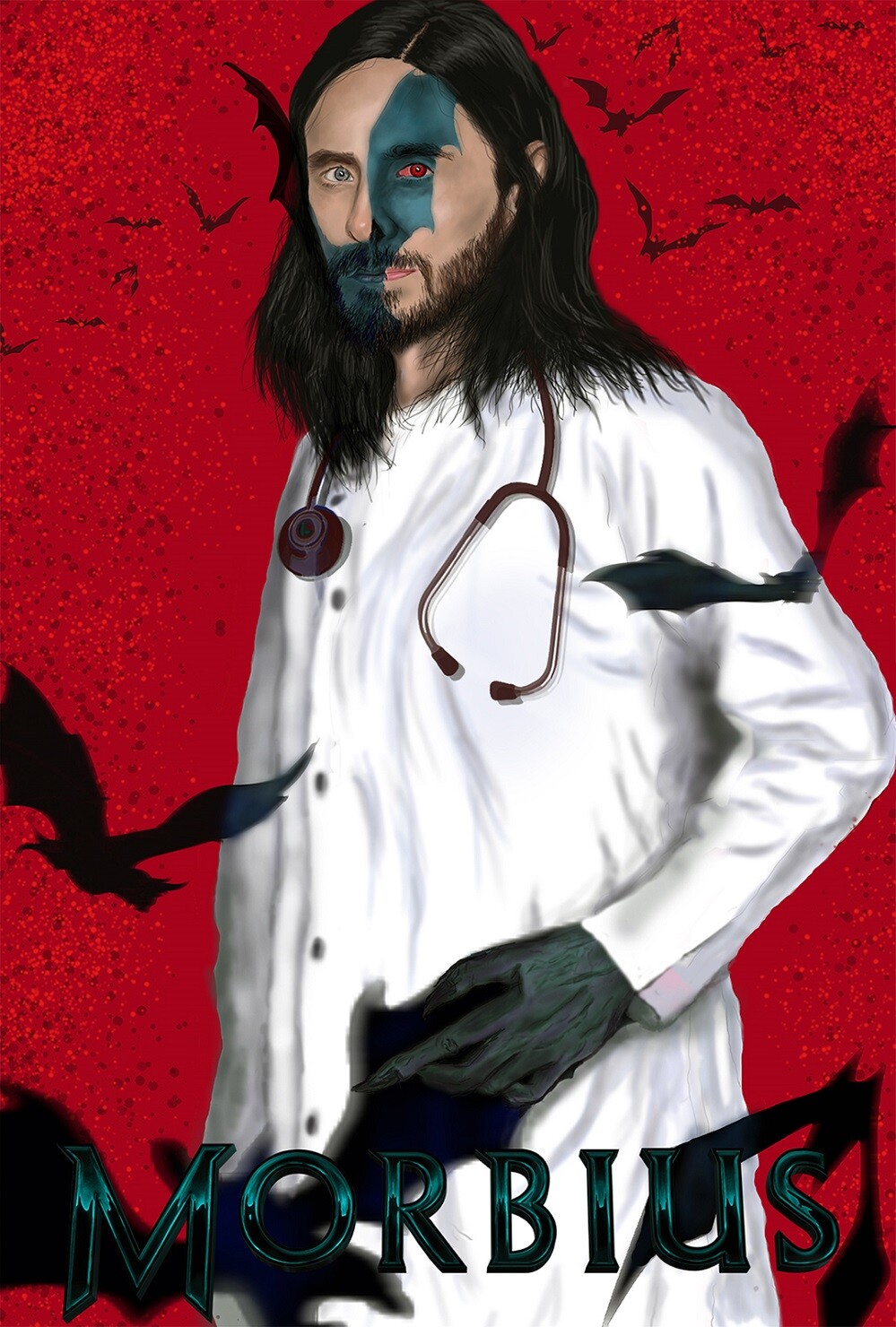 ArtStation - Morbius digital artwork