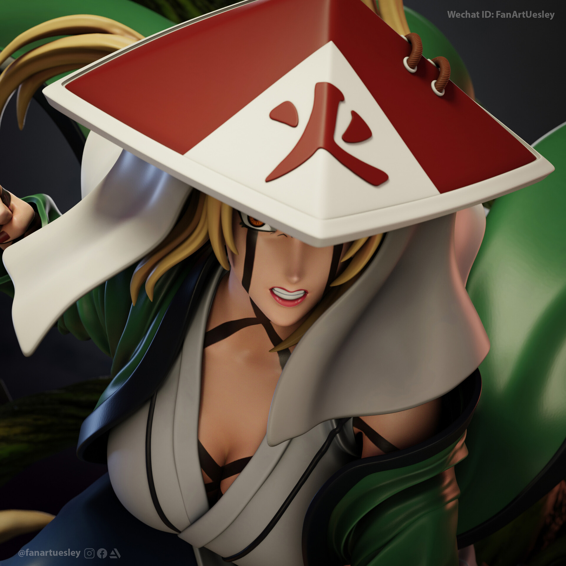 FanArtUesley - Tsunade Senju