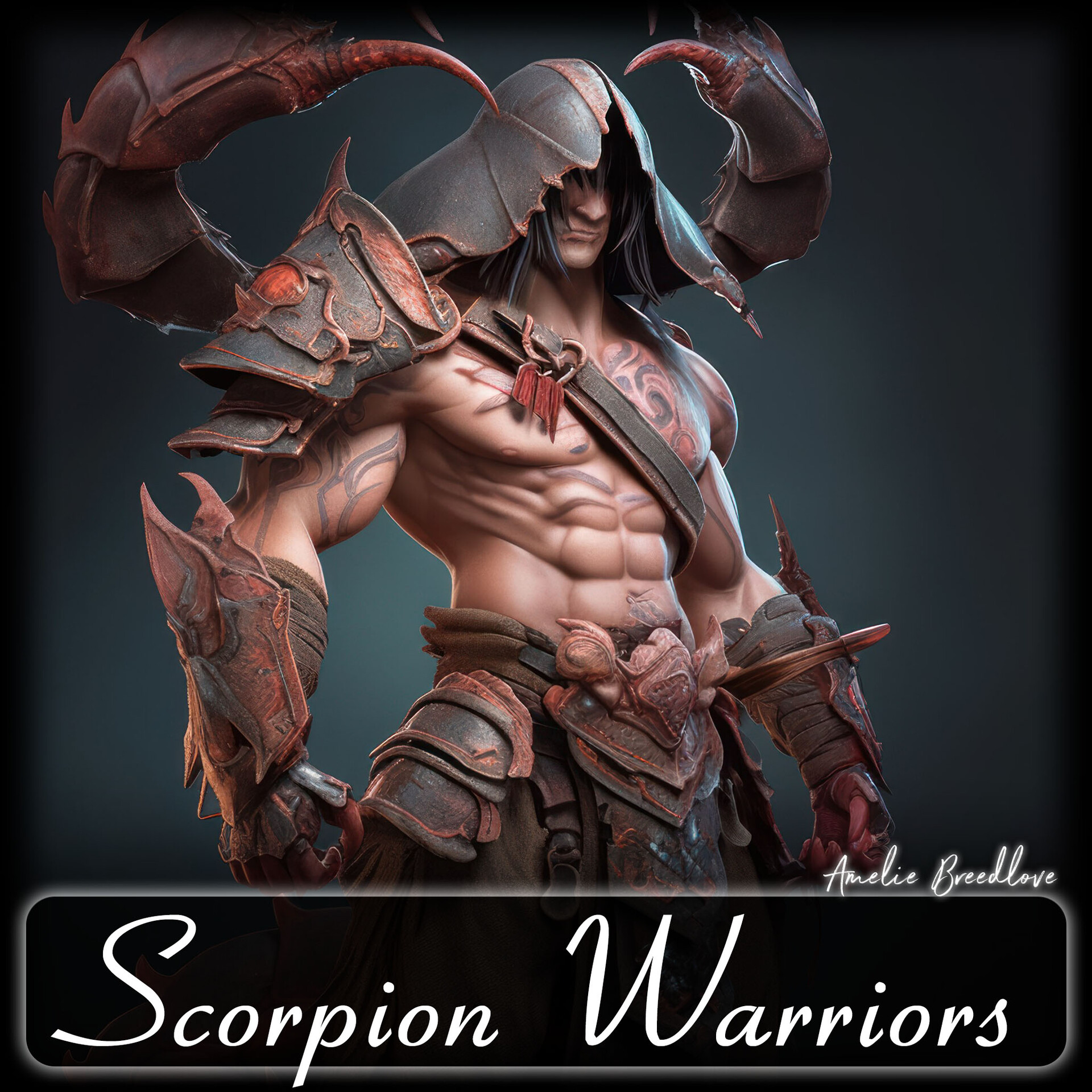 ArtStation - 200 Scorpion Warriors Reference Pack | 4K | v.82