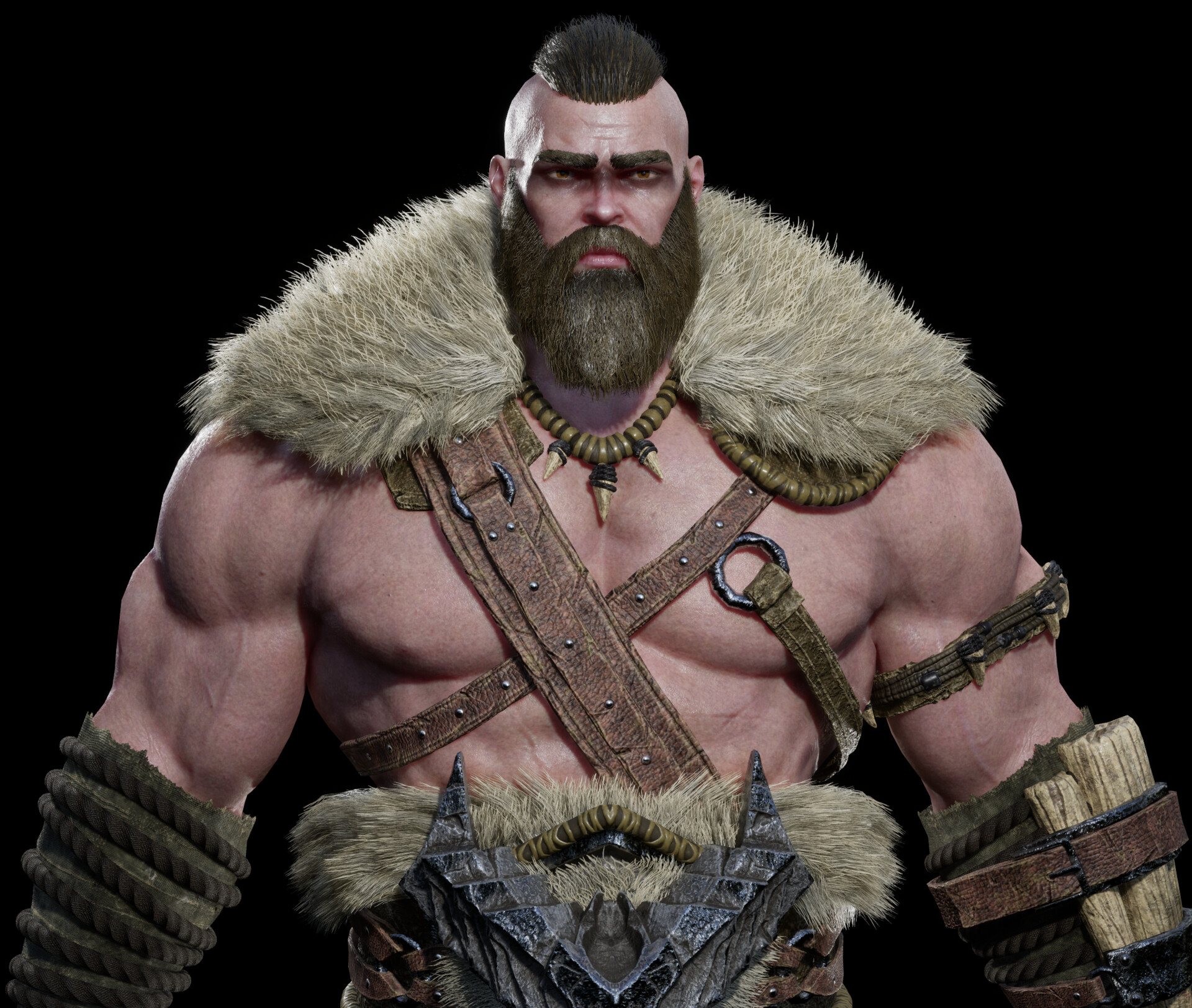 ArtStation - Barbarian - Realtime Character