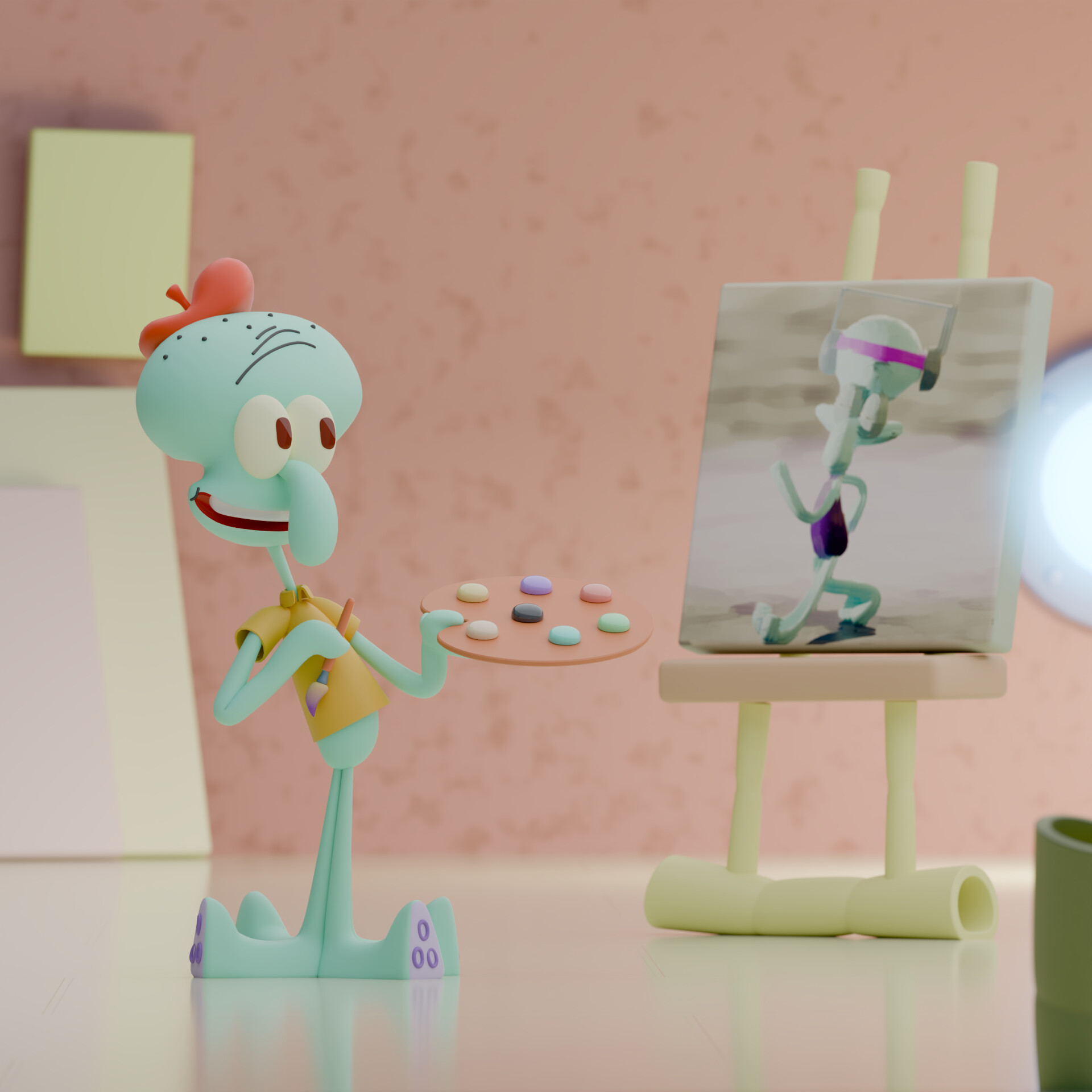 ArtStation - squidward