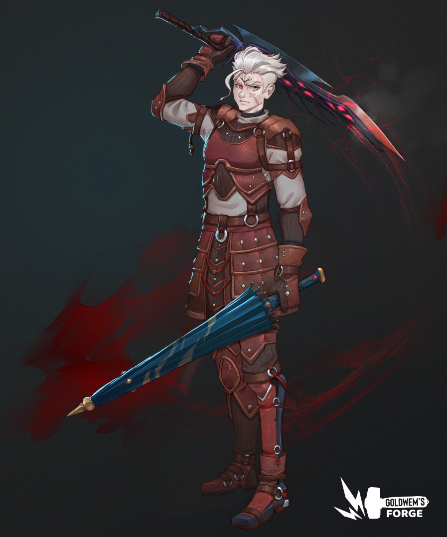 ArtStation - Proto the Blood Hunter - Character Design - Commission