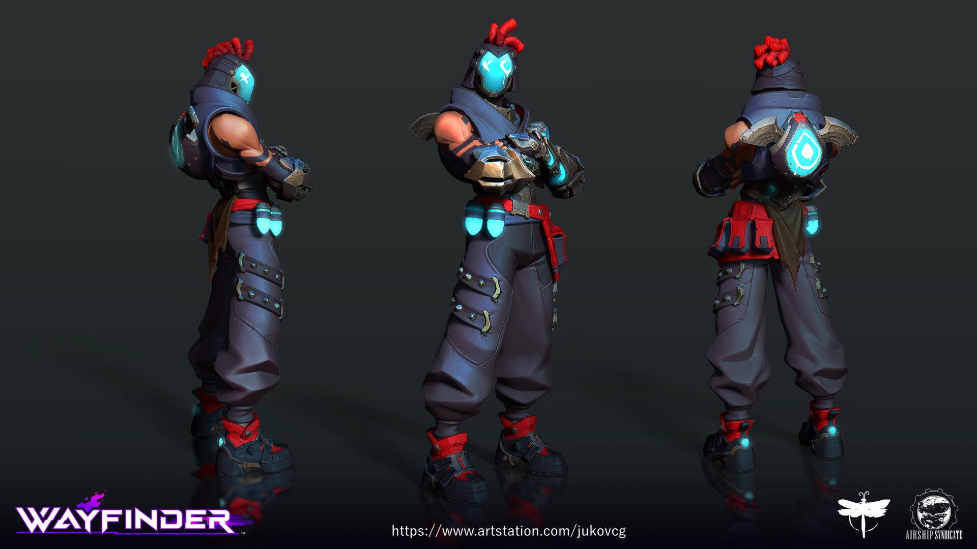 Anton Zhukov - Silo, Bloodrunner Skin - Wayfinder