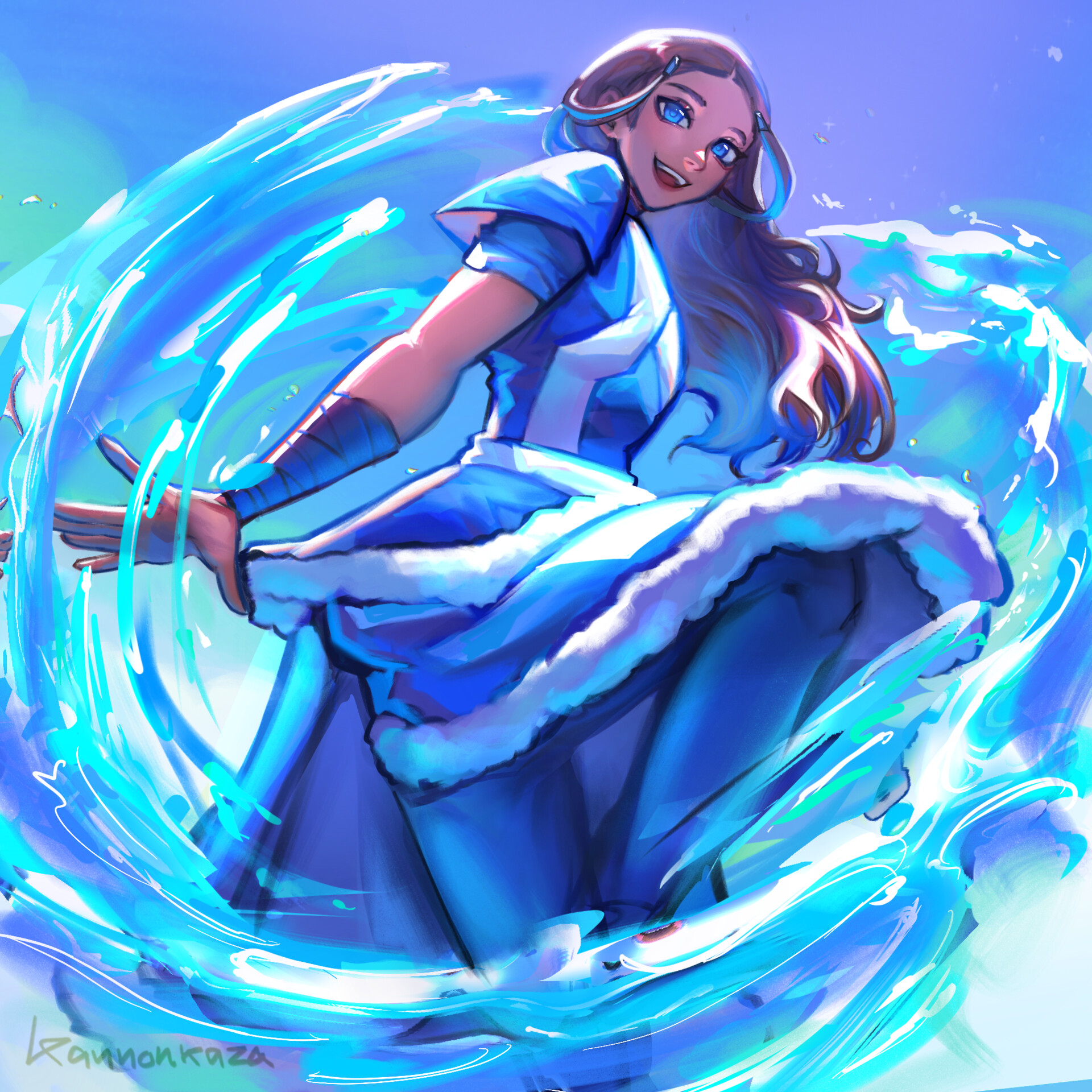 ArtStation - Katara render study