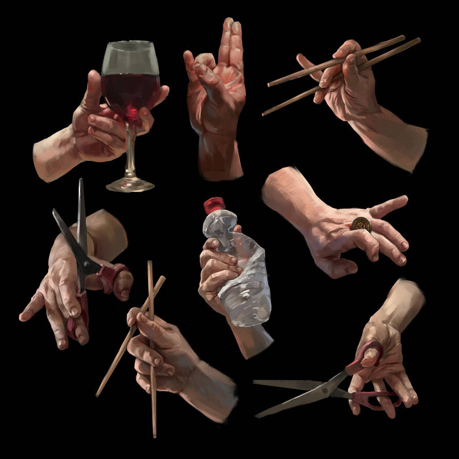 Oleksandr Kozachenko - Hands Study