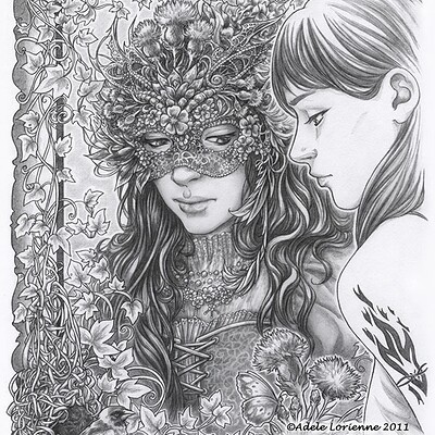 adele lorienne coloring pages