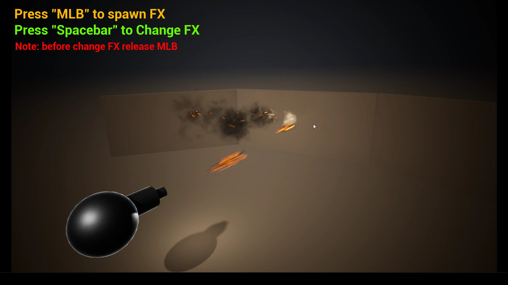 Mohmmad aslam - Canon fire Unreal Engine VFX Niagara