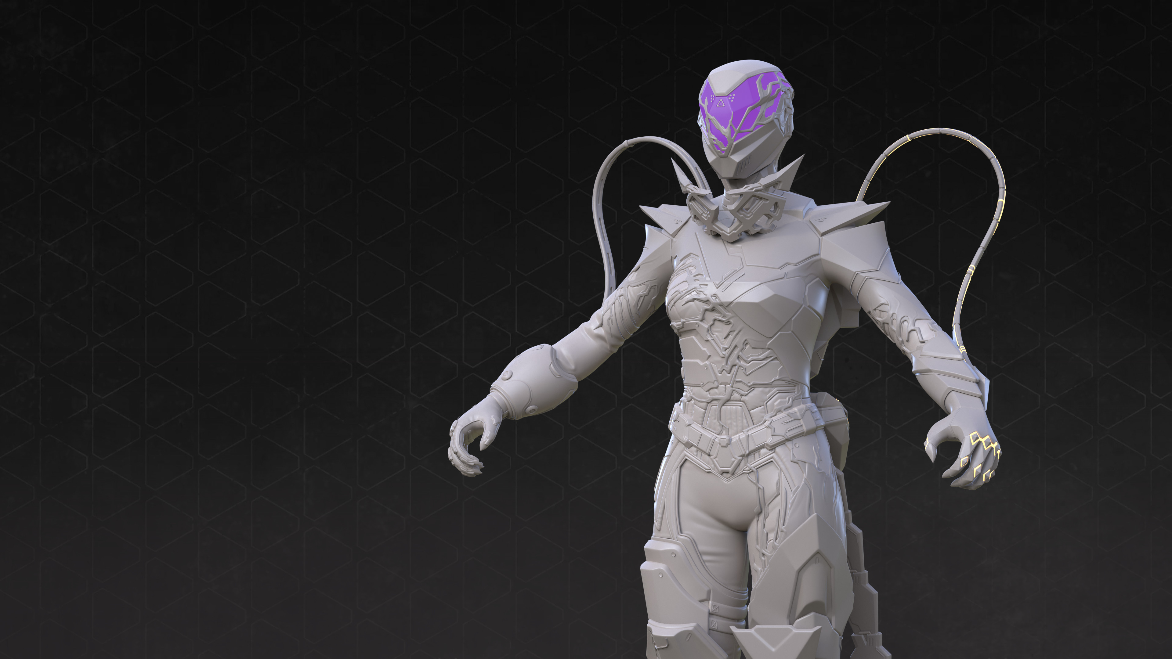 RABCAT GAME ART - Apex Legends - Catalyst "Void Witch" Skin