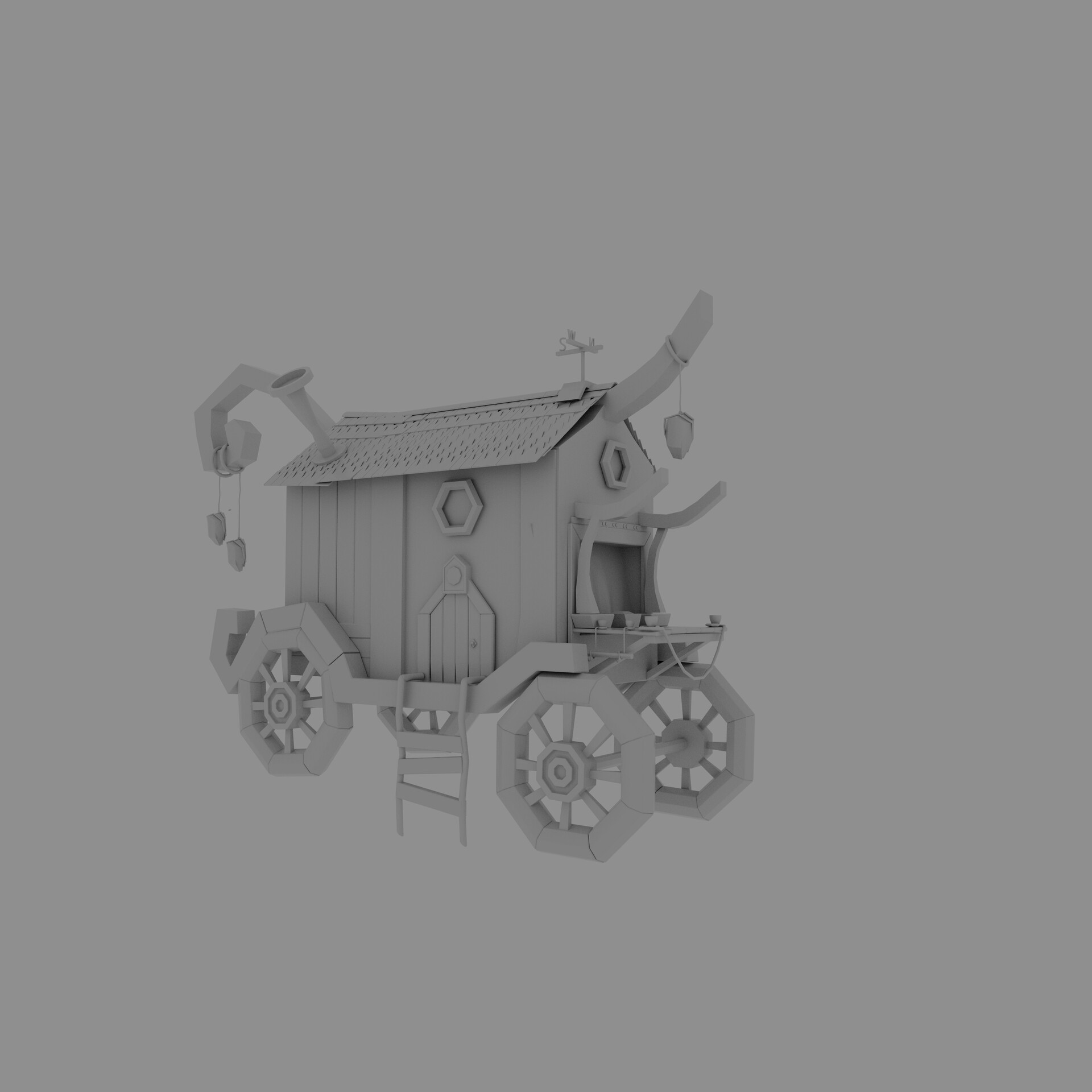 ArtStation - Stylized Cart