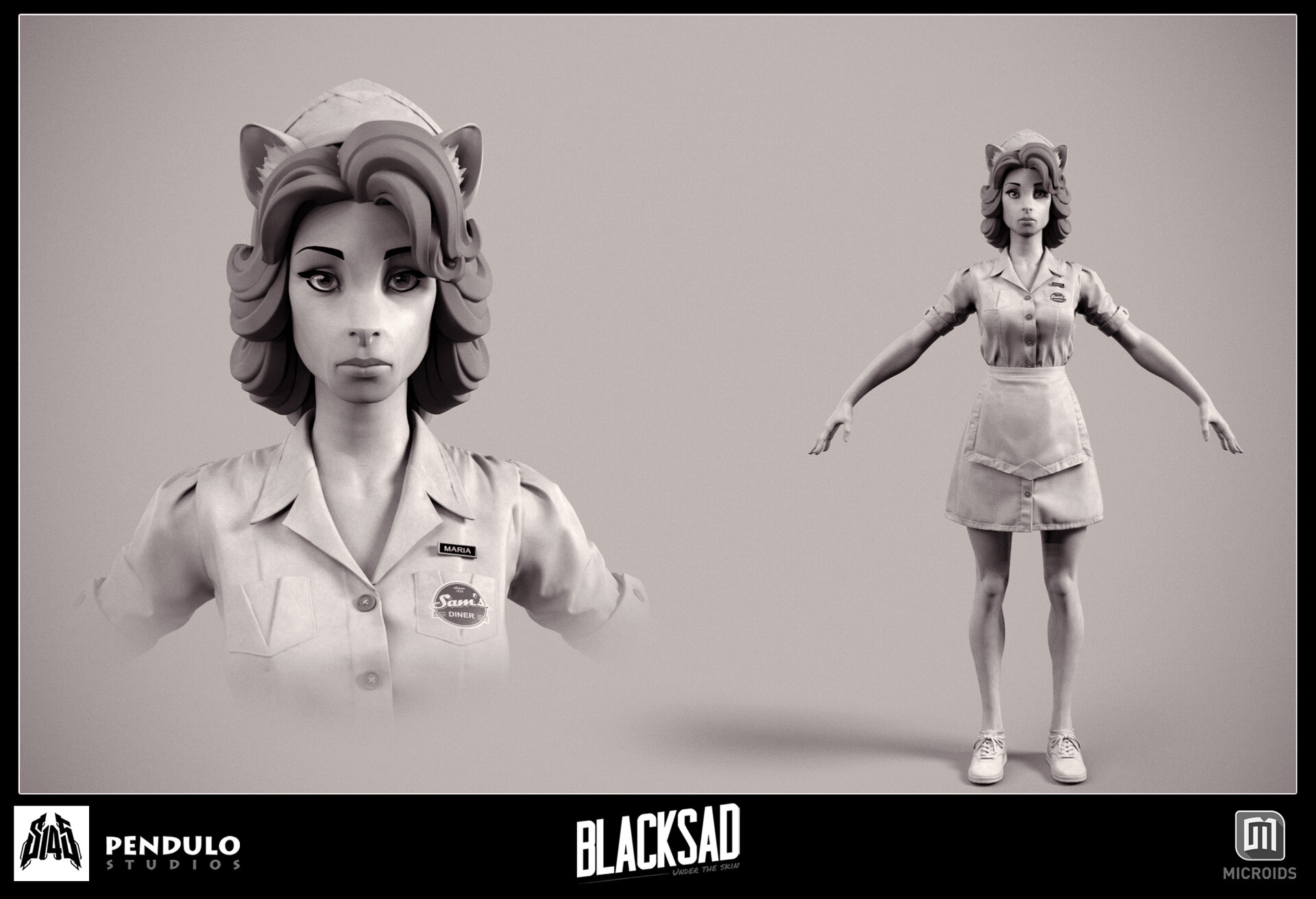 ArtStation - Blacksad - Maria