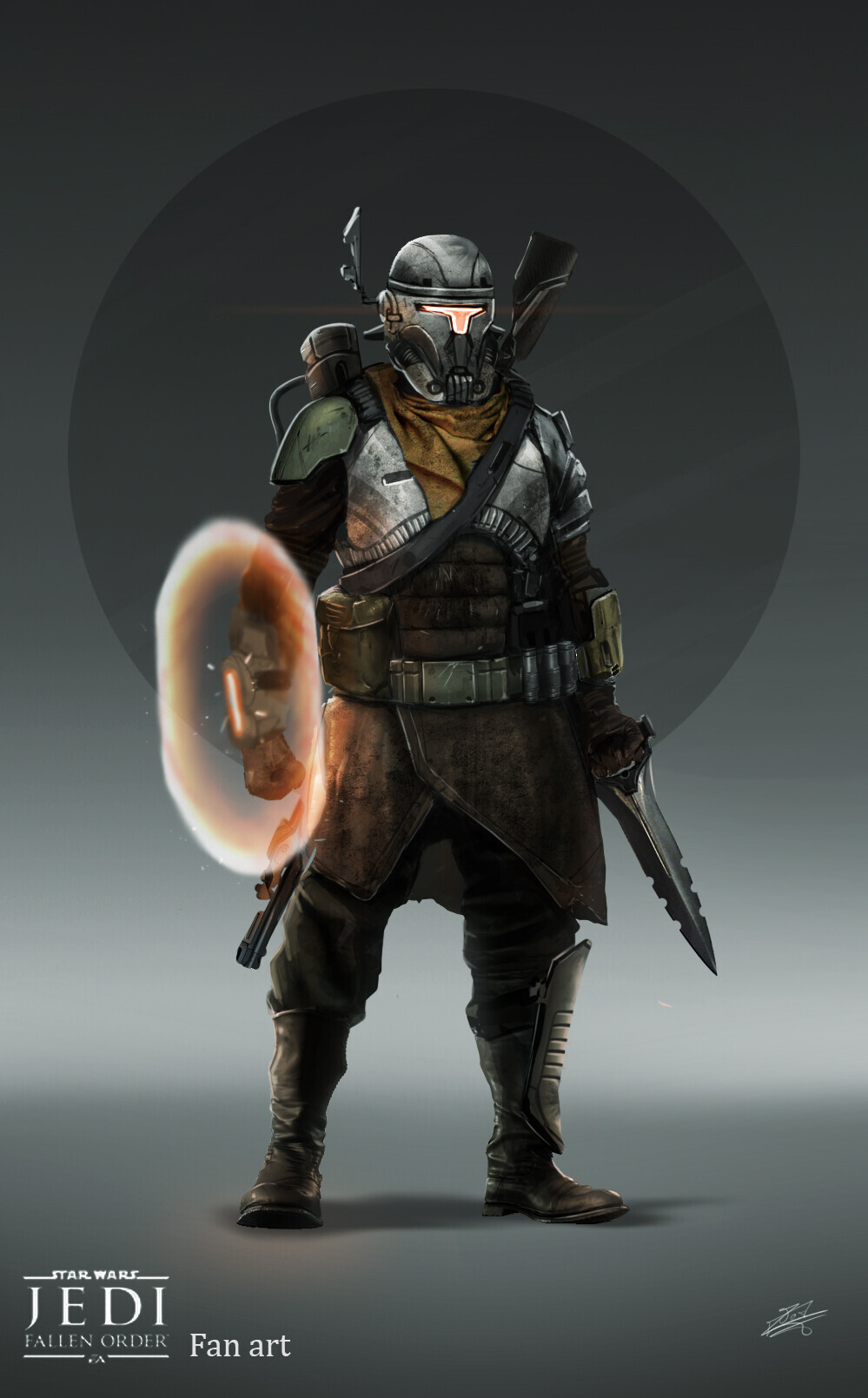 ArtStation - Bounty hunter concept