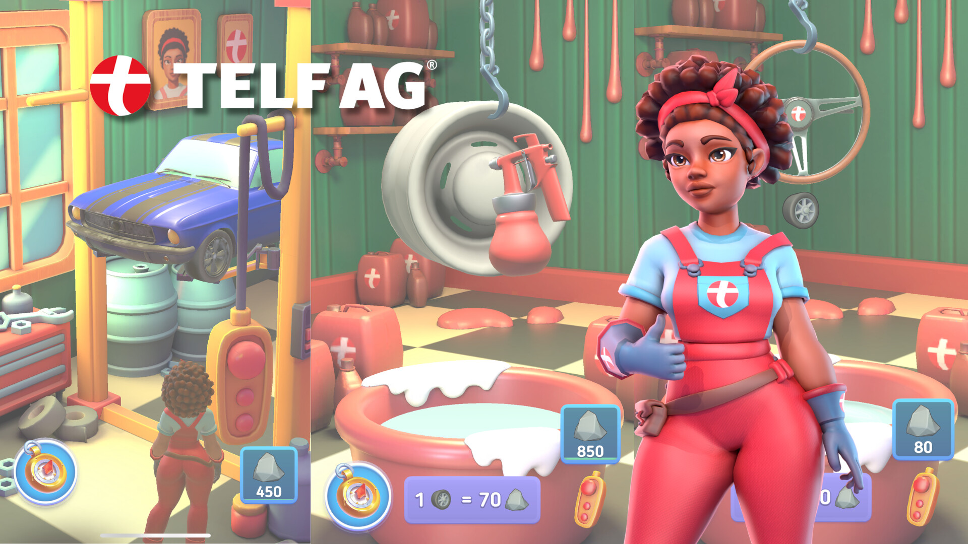 ArtStation - Telf AG Business Simulator Game