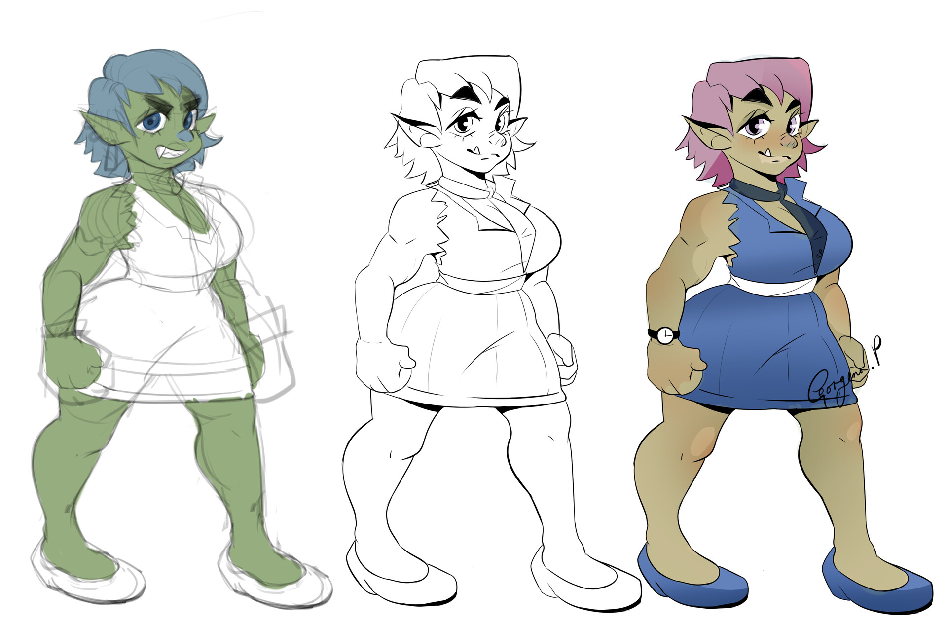 ArtStation - The Orcish Boss