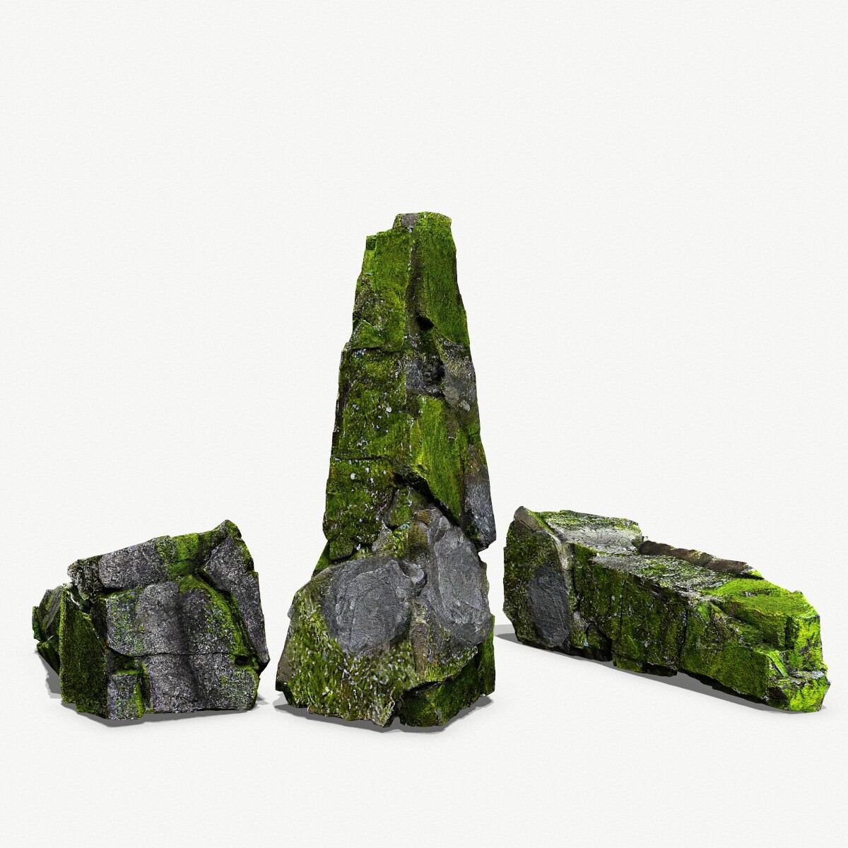 ArtStation - forest rock