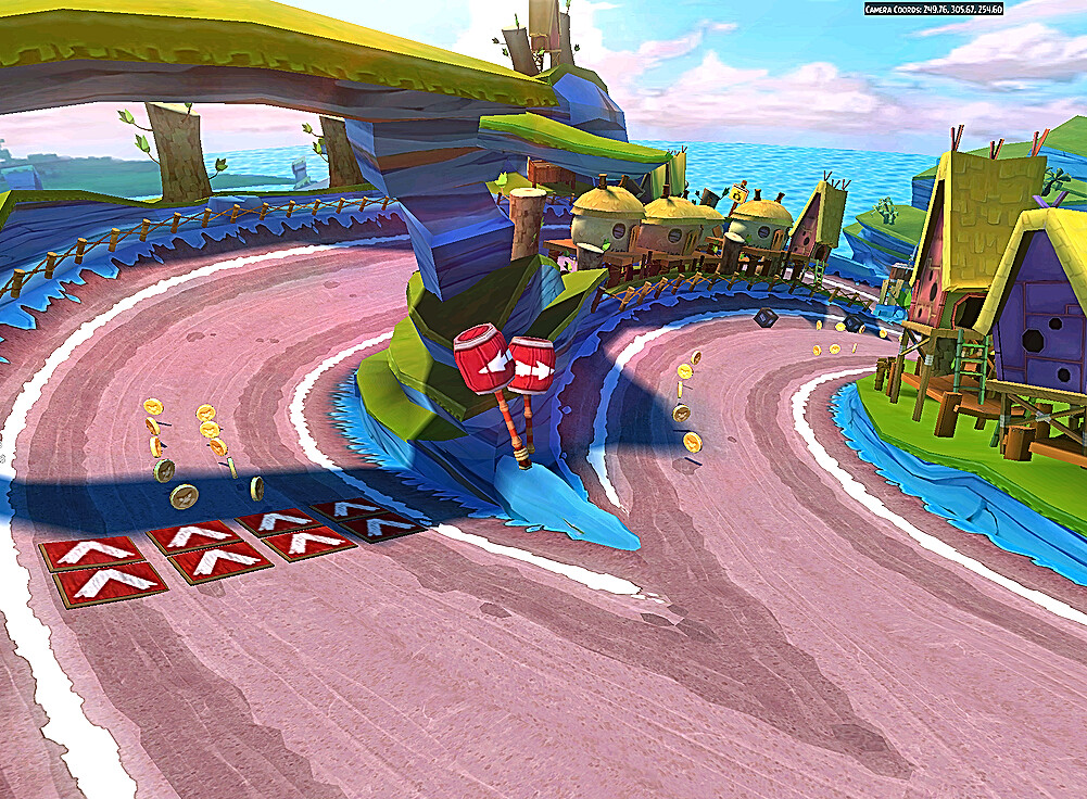 ArtStation - Angry Birds: GO! - 3D Environments/Props, Track creation ...