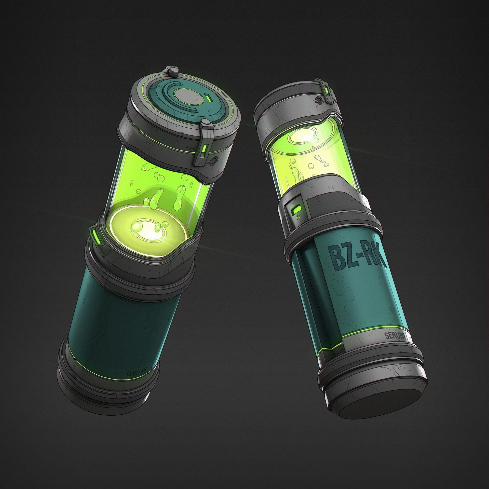 ArtStation - Serum Vial Concept art