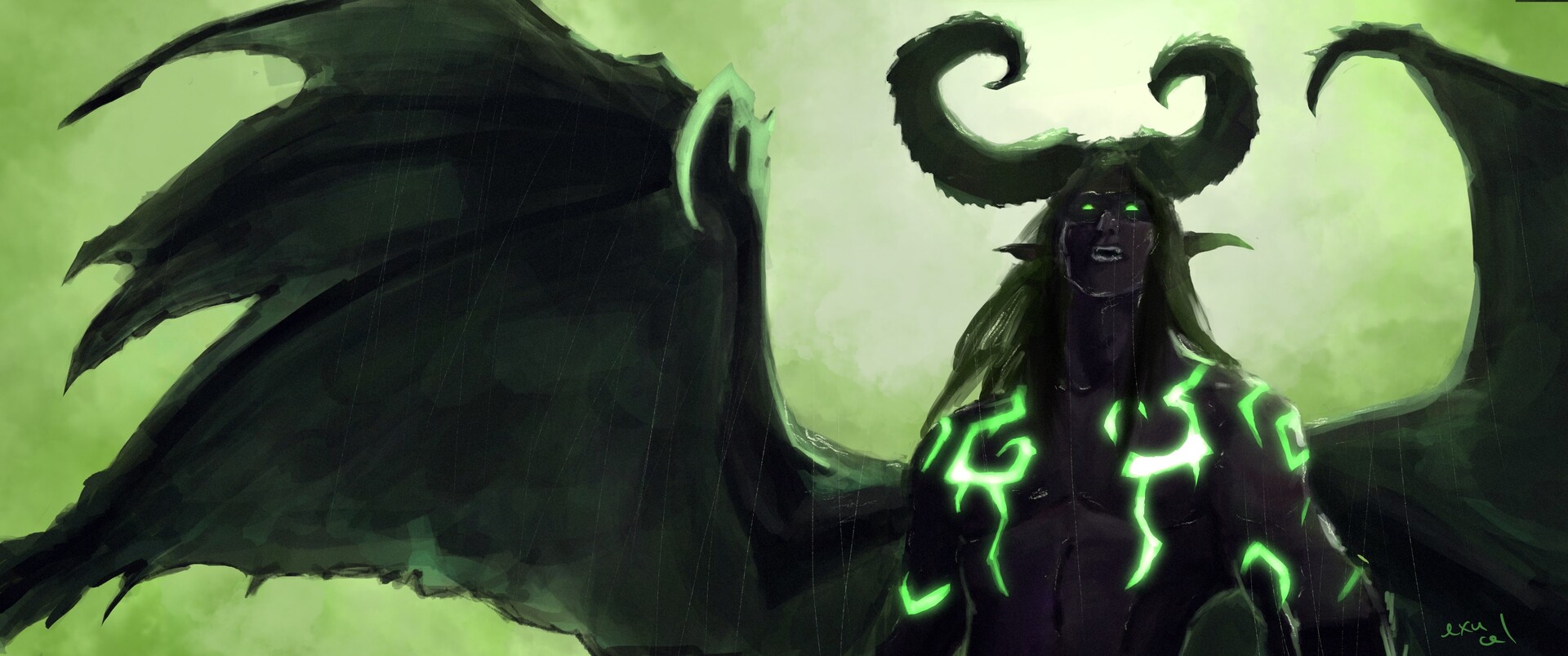 ArtStation - Illidan fanart