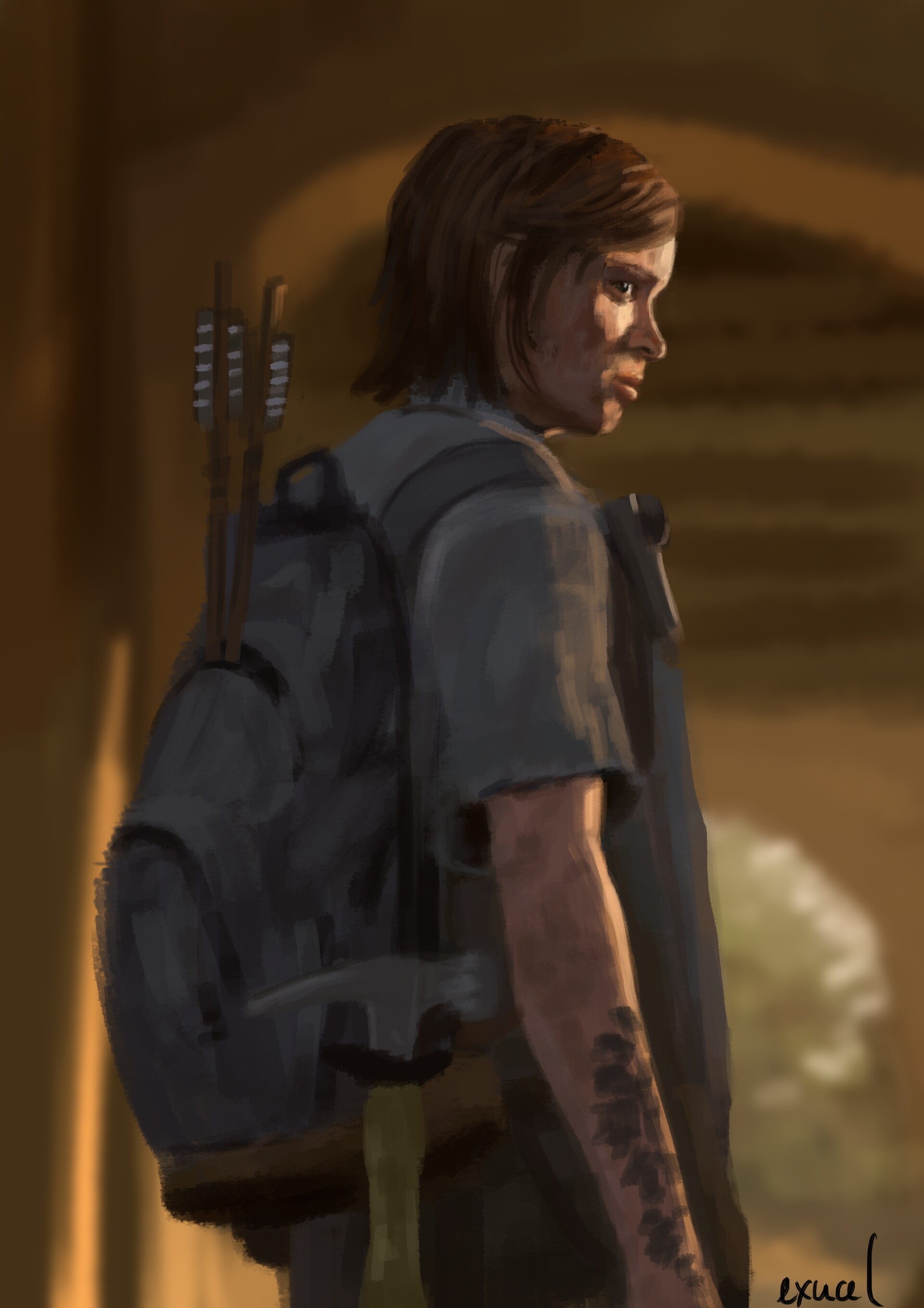 ArtStation - Ellie TLOU