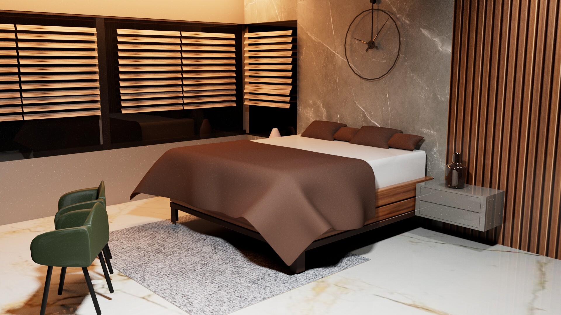 ArtStation - 3d maya interior