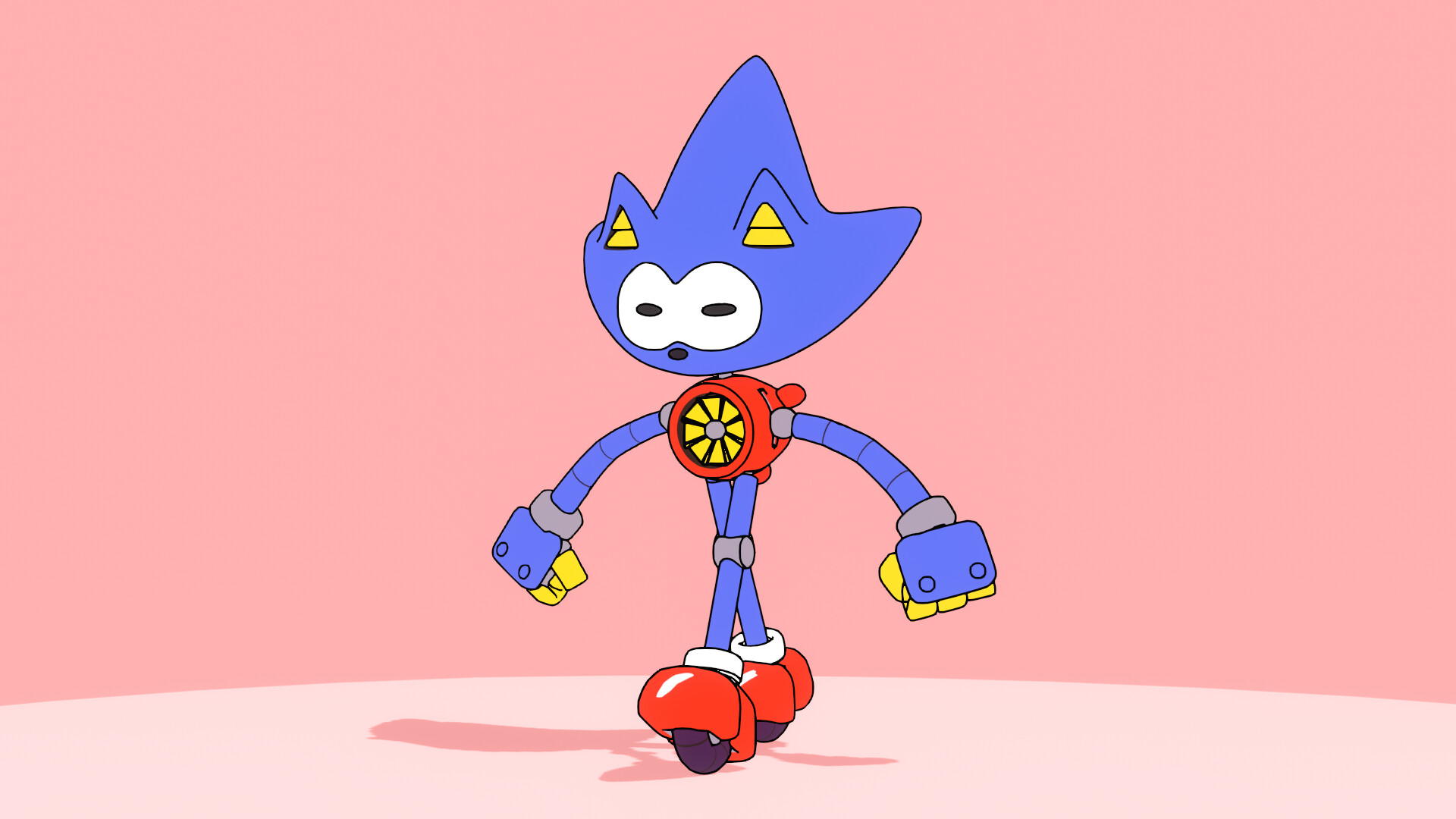 ArtStation - Retro Robotic Sonic