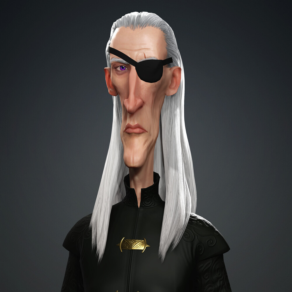 Peter Alexander - Aemond Targaryen Caricature for Character Creator