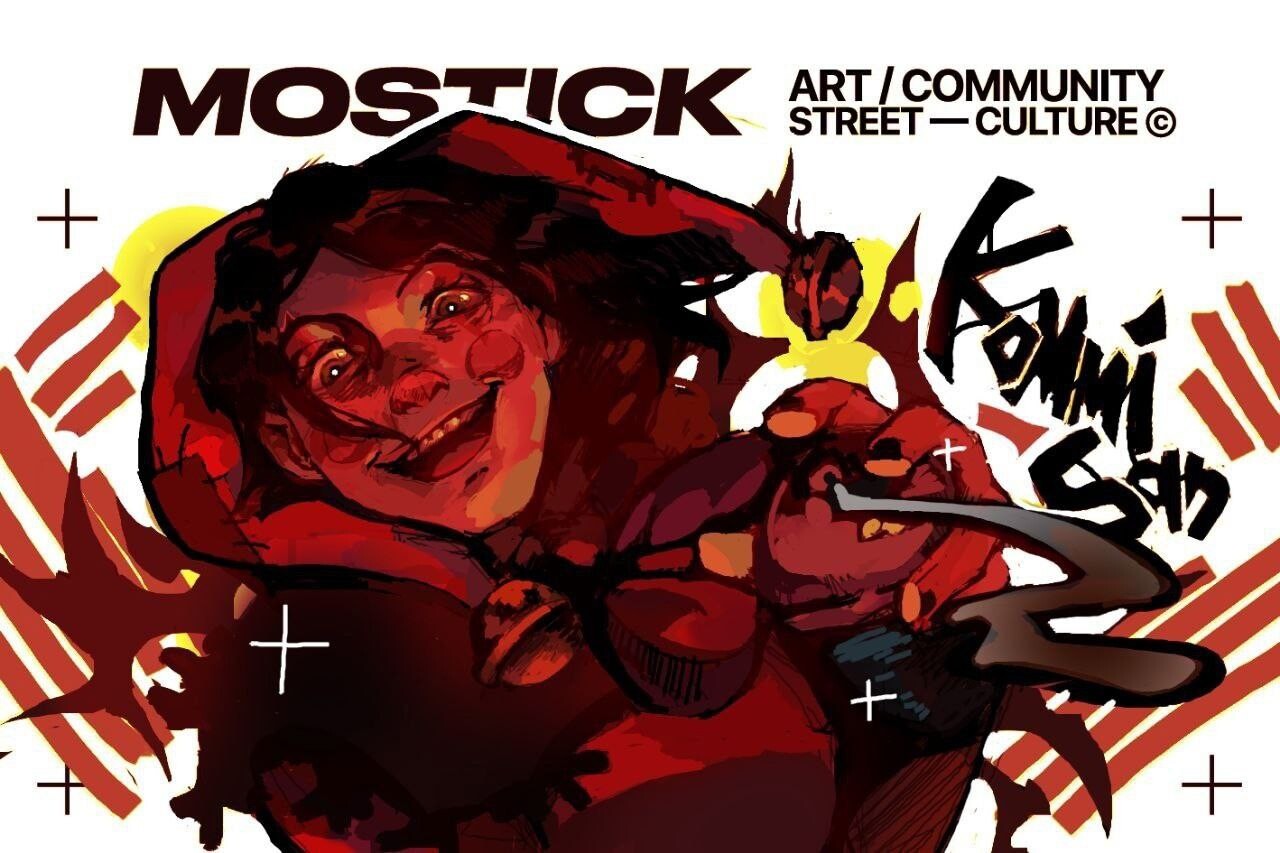 ArtStation - Design for the Mostik festival letterhead. Competition work