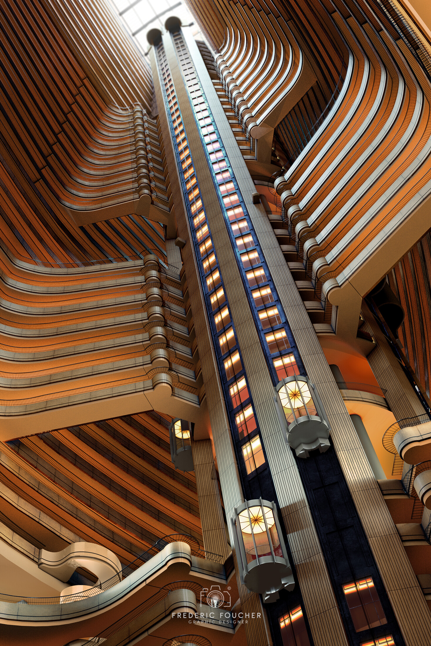 ArtStation - Marriott Hotel Atlanta